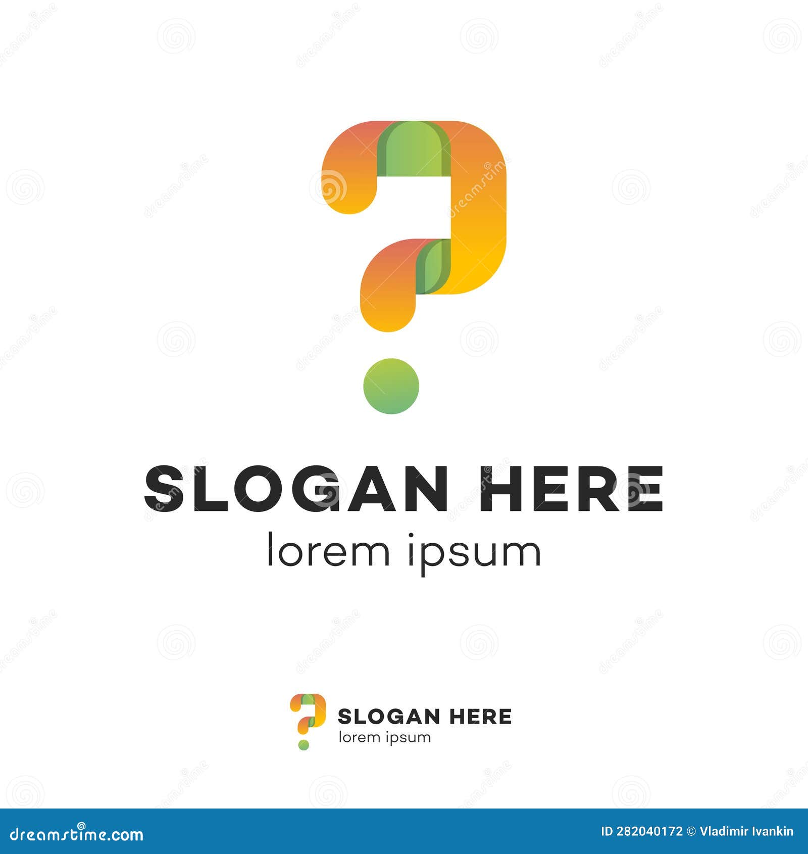 Question Vector Symbol Isolated on White Background Stock Vector ...