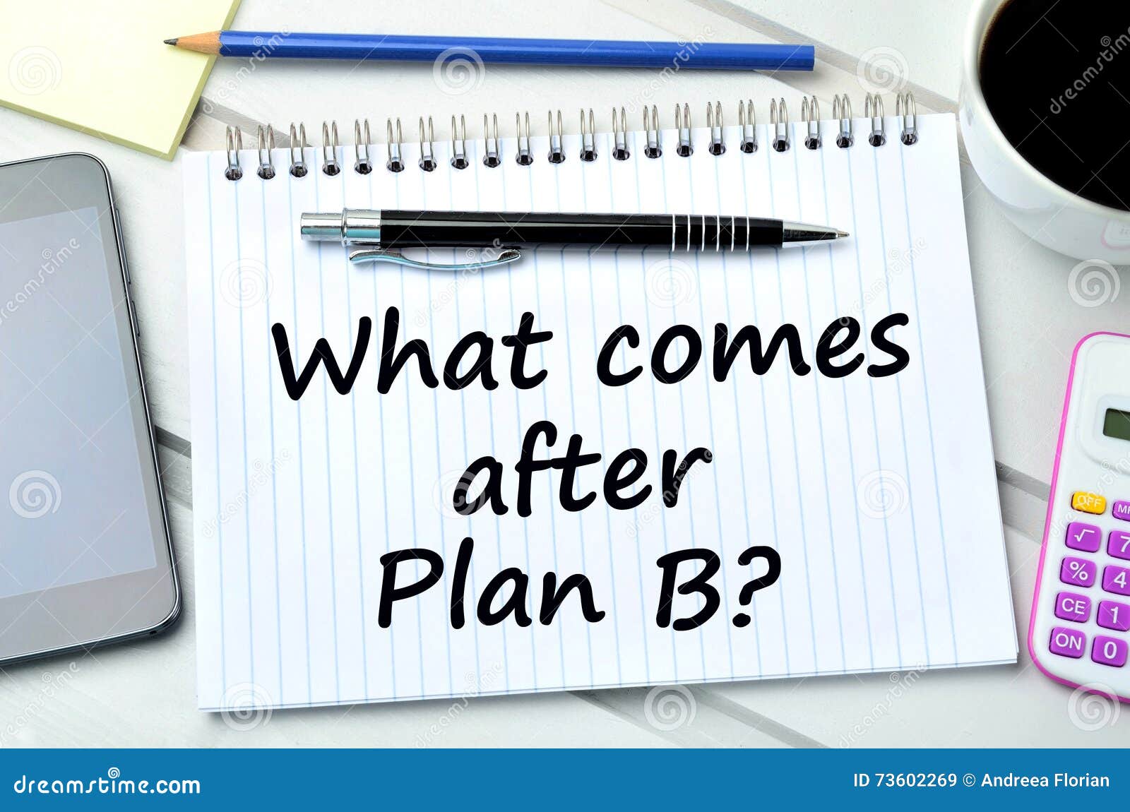 Question What Comes after Plan B Stock Image - Image of future ...