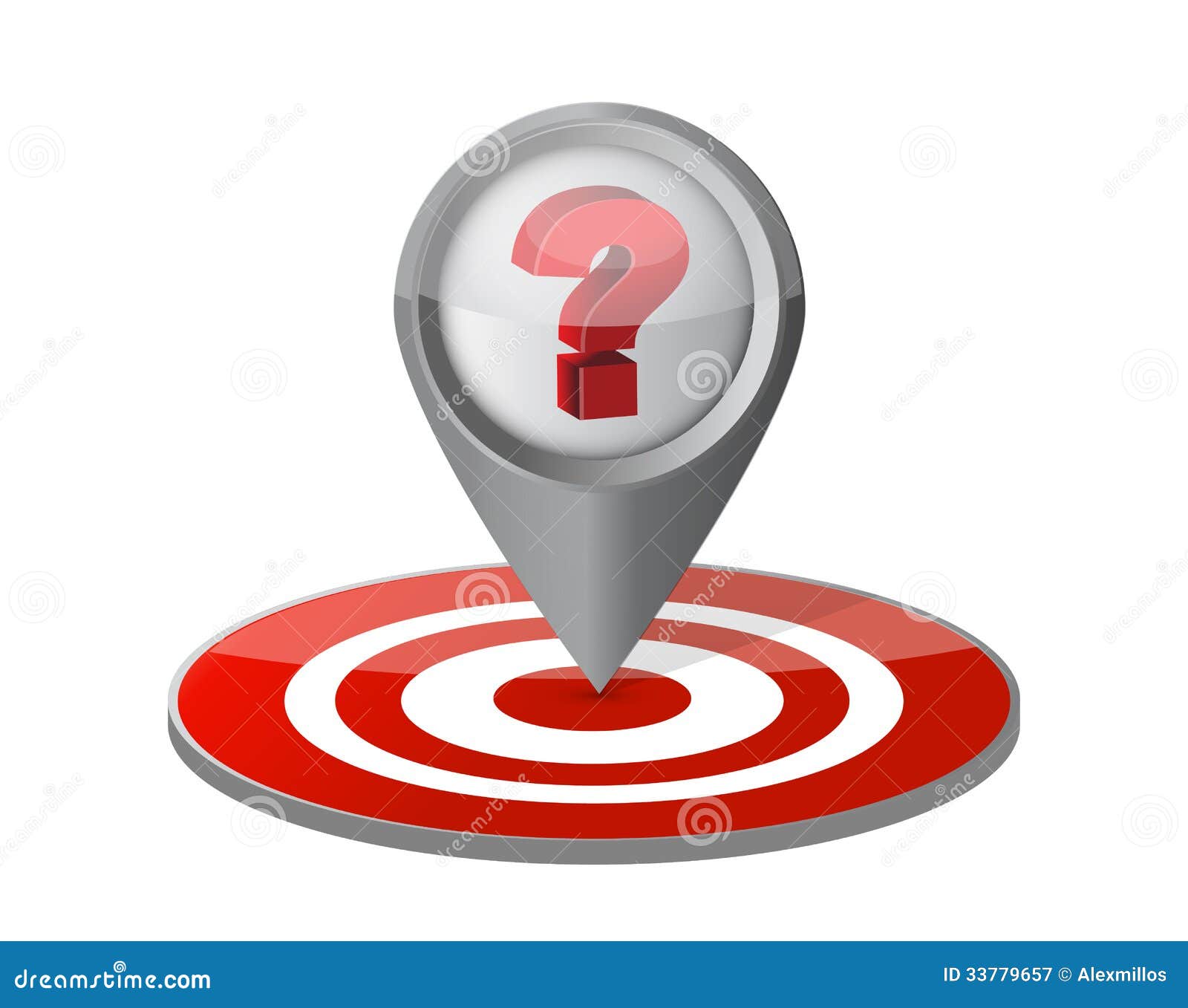 Question Your Target Concept Illustration Stock Illustration ...