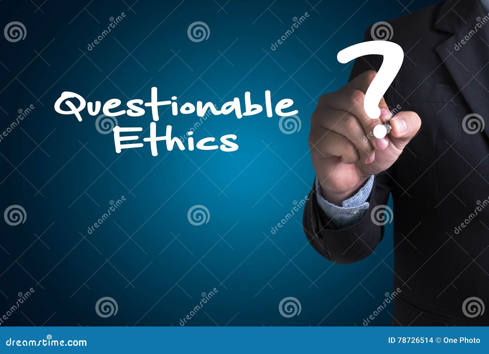 Questionable Ethics stock photo. Image of concept, dilemma - 78726514