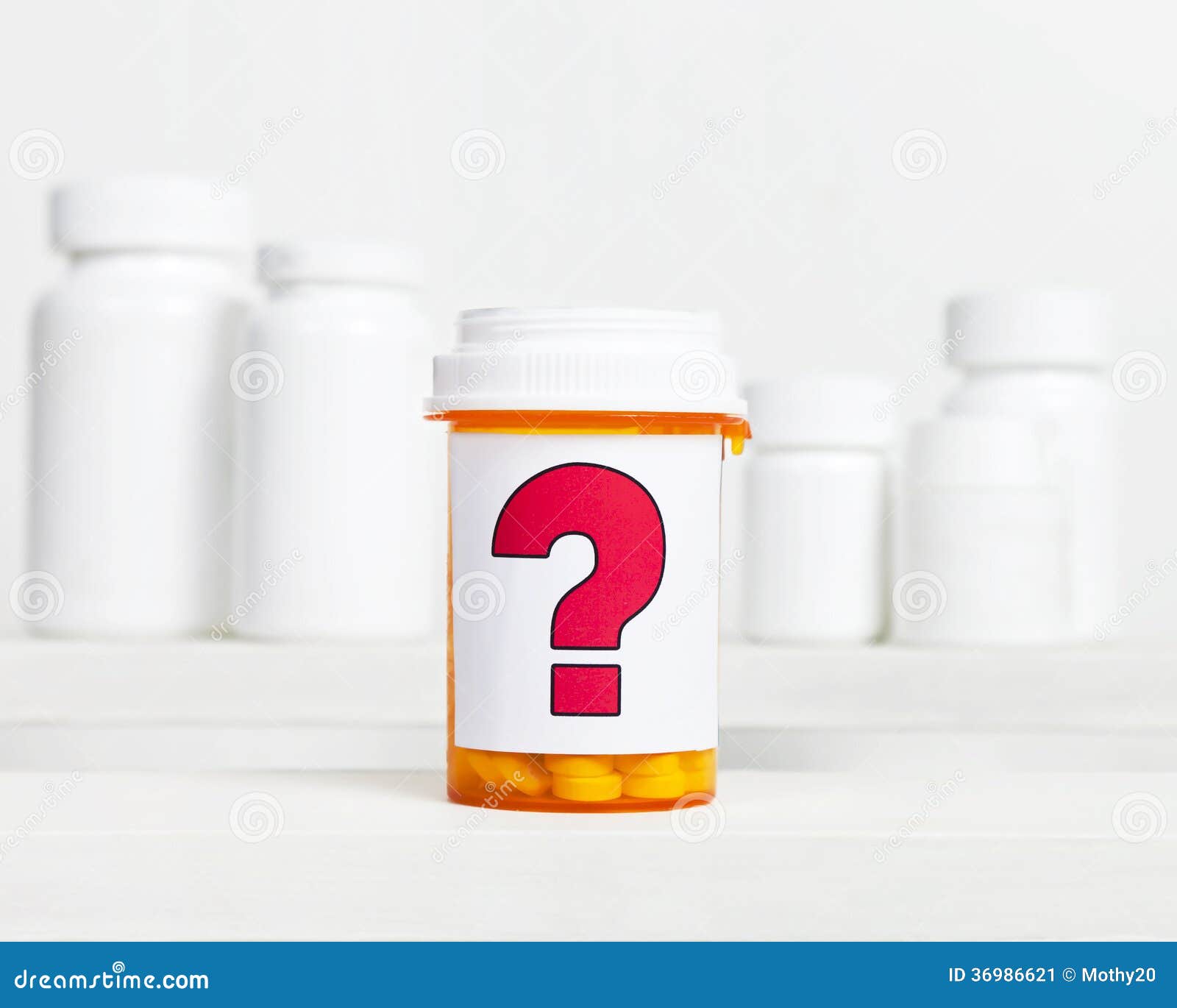 Questionable Medication stock image. Image of monochromatic - 36986621