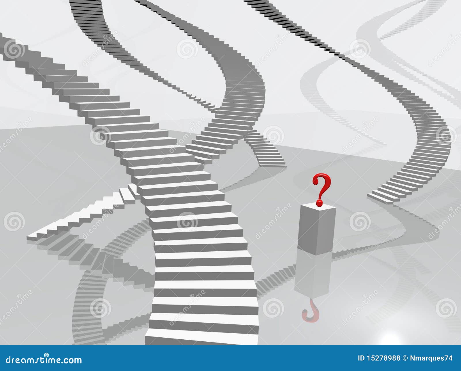 Questionable Path stock illustration. Illustration of walk - 15278988