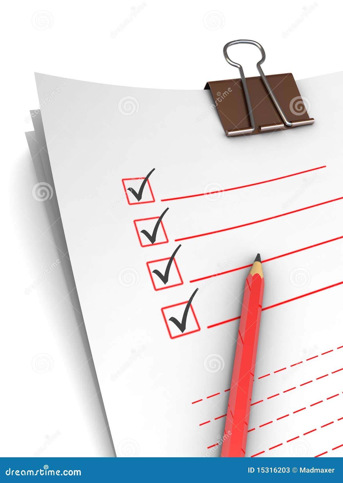 Questionario illustrazione di stock. Illustrazione di taccuino - 15316203