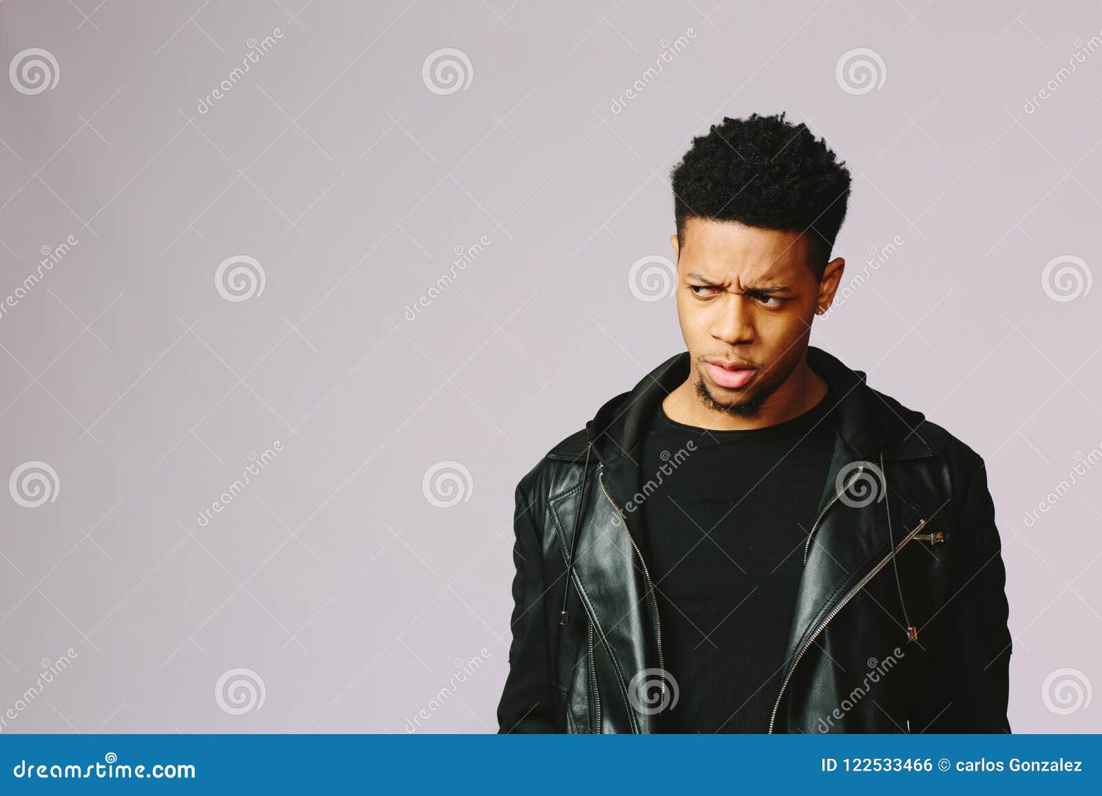 Questioning the Comments on the Left and Right Stock Photo - Image of ...