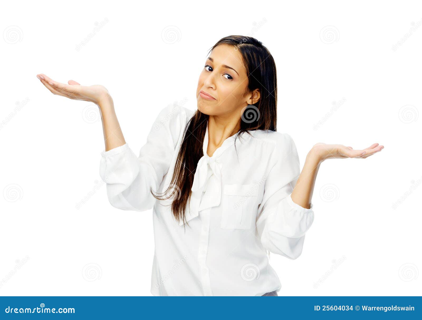 Questioning gesture stock photo. Image of palm, female - 25604034