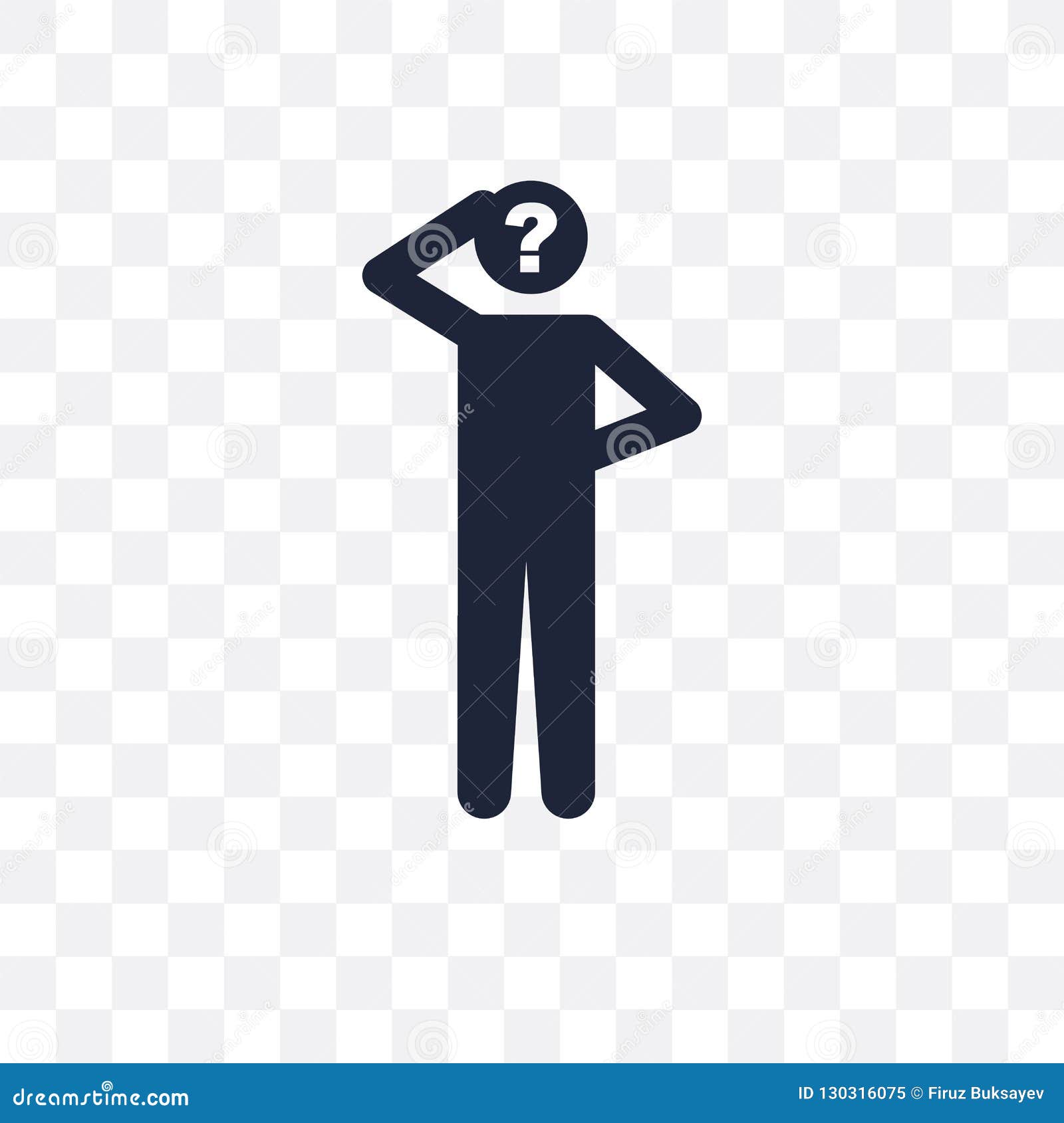 Questioning Transparent Icon. Questioning Symbol Design From Act ...