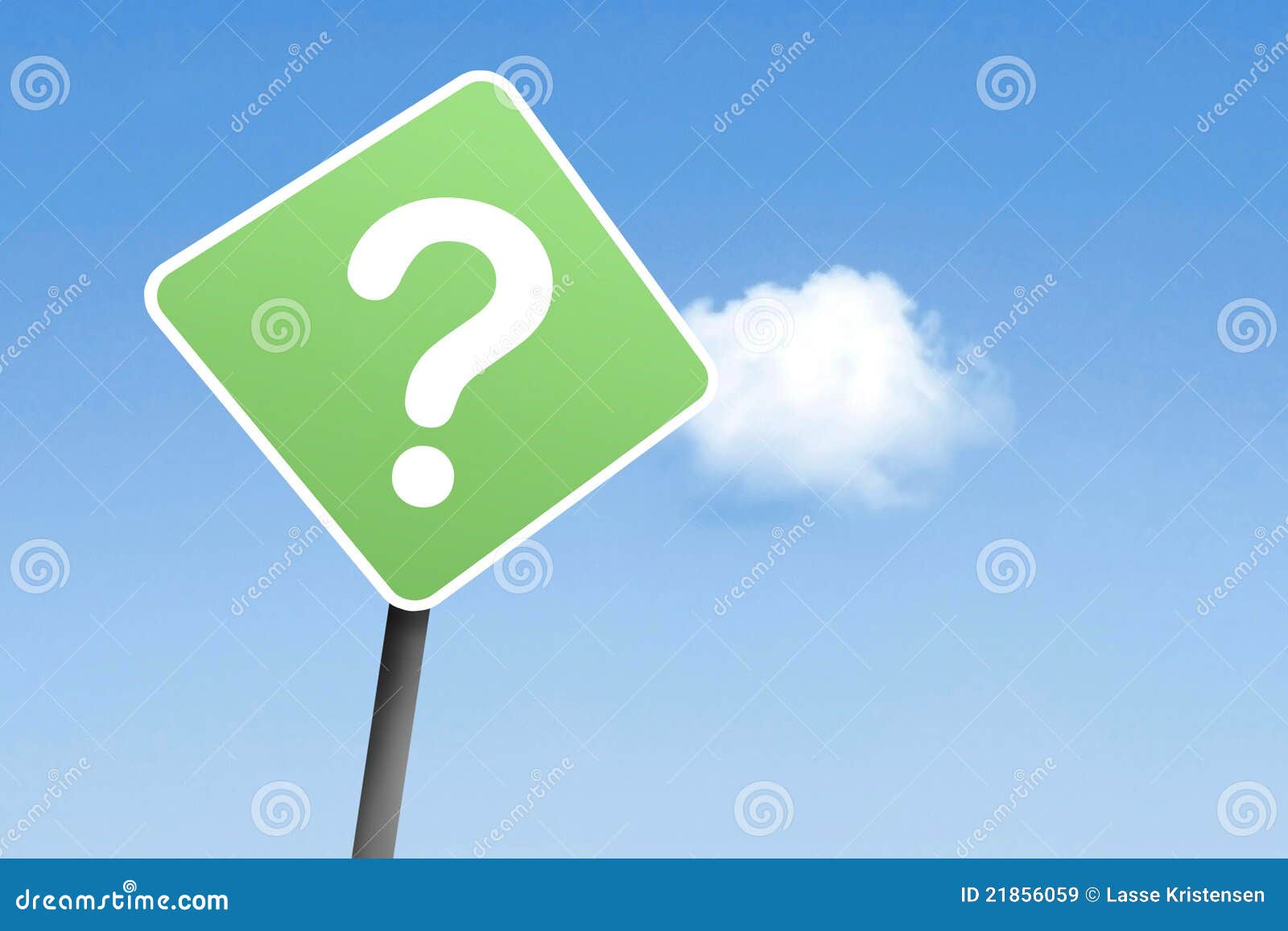 Questionmark on sign stock image. Image of idea, people - 21856059