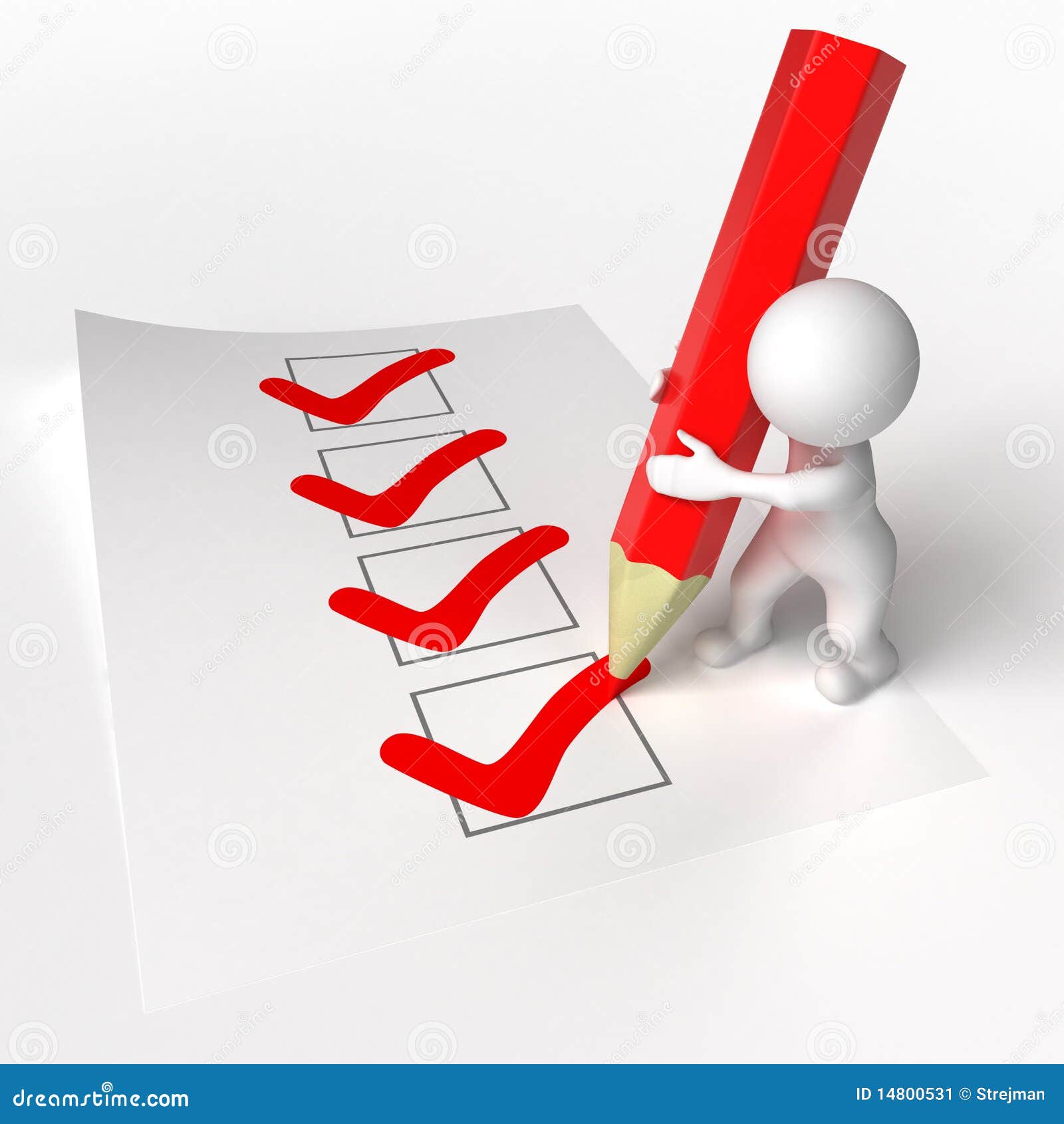 Questionnaire Stock Image - Image: 14800531