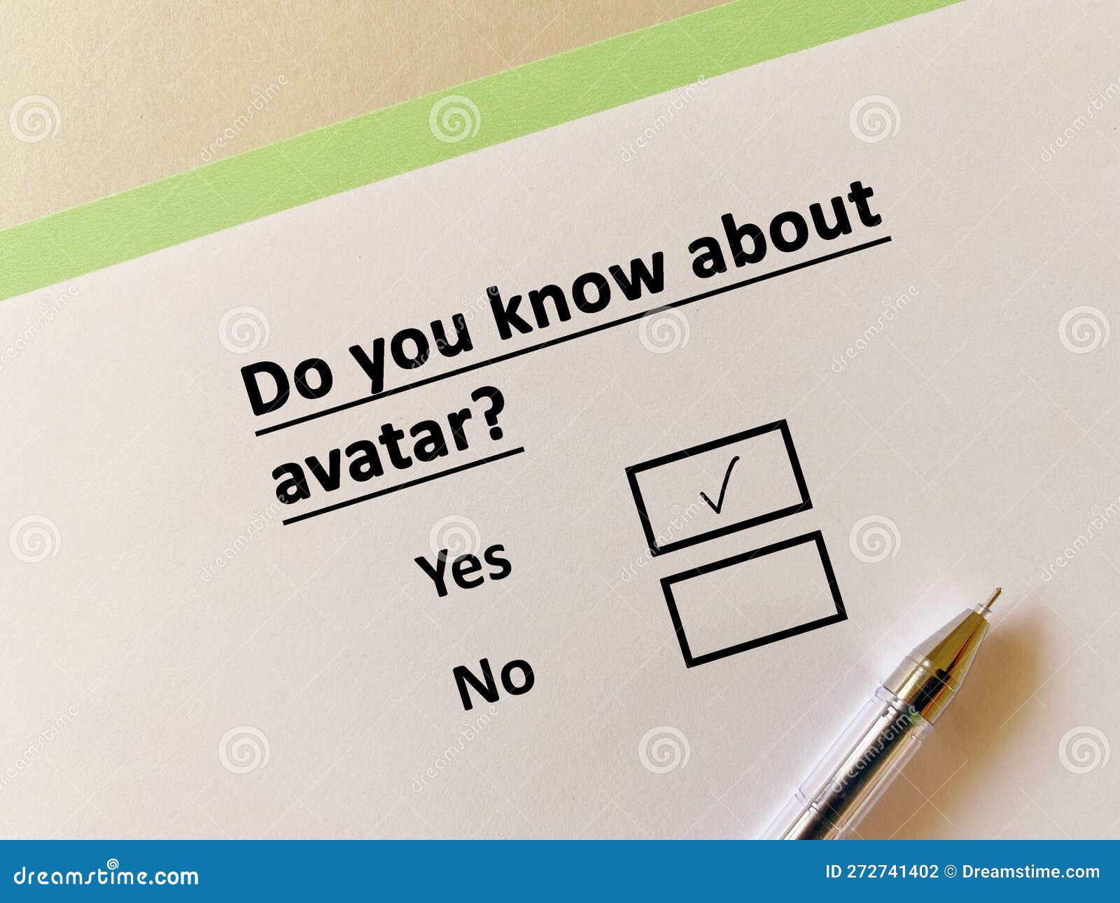 Questionnaire about Artificial Intelligence Stock Photo - Image of ...