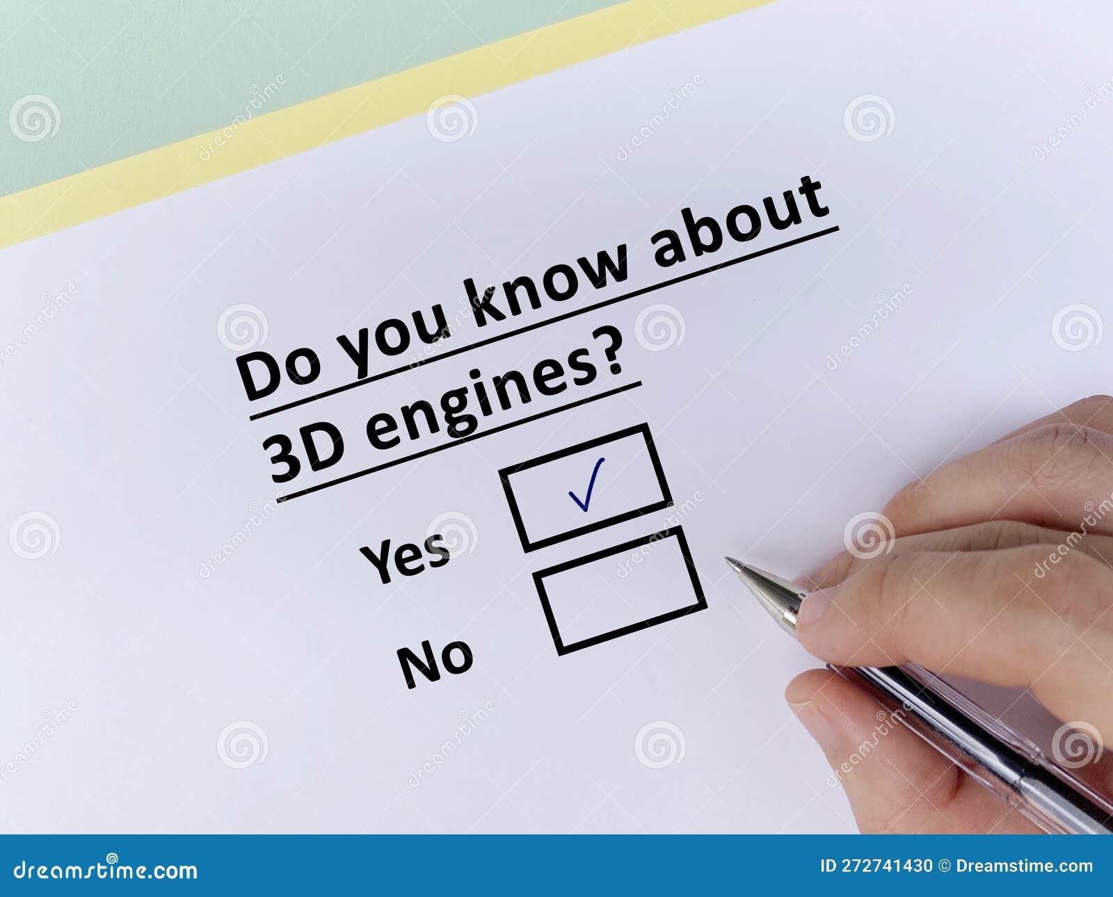 Questionnaire about Artificial Intelligence Stock Photo - Image of ...