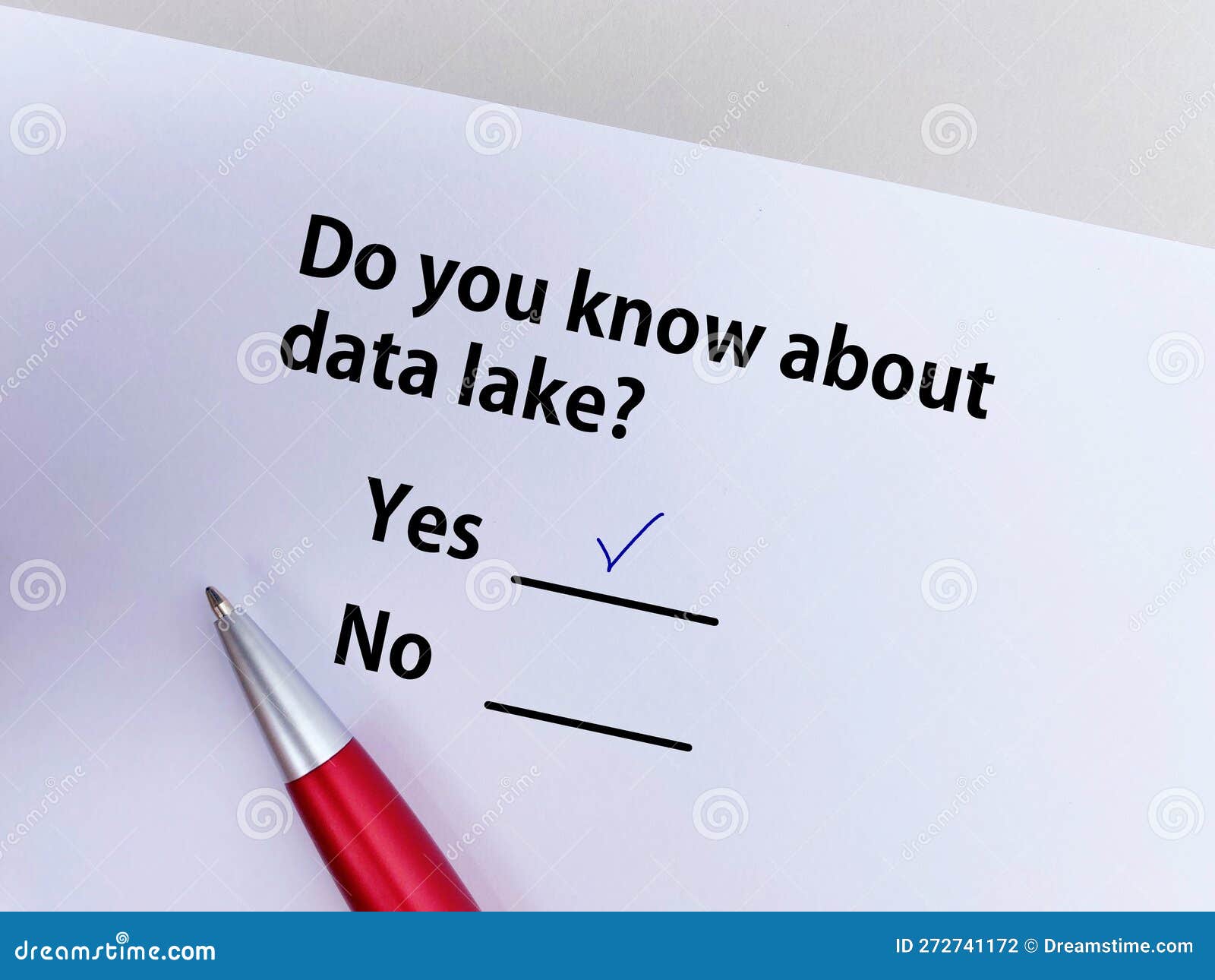 Questionnaire about Artificial Intelligence Stock Illustration ...