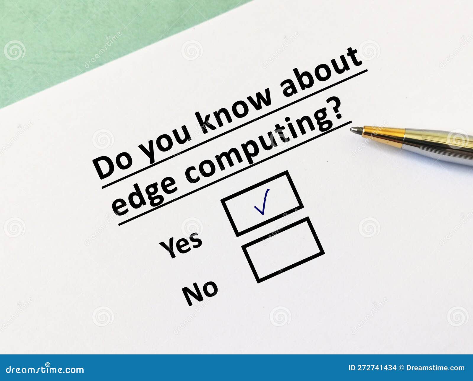 Questionnaire about Artificial Intelligence Stock Photo - Image of ...