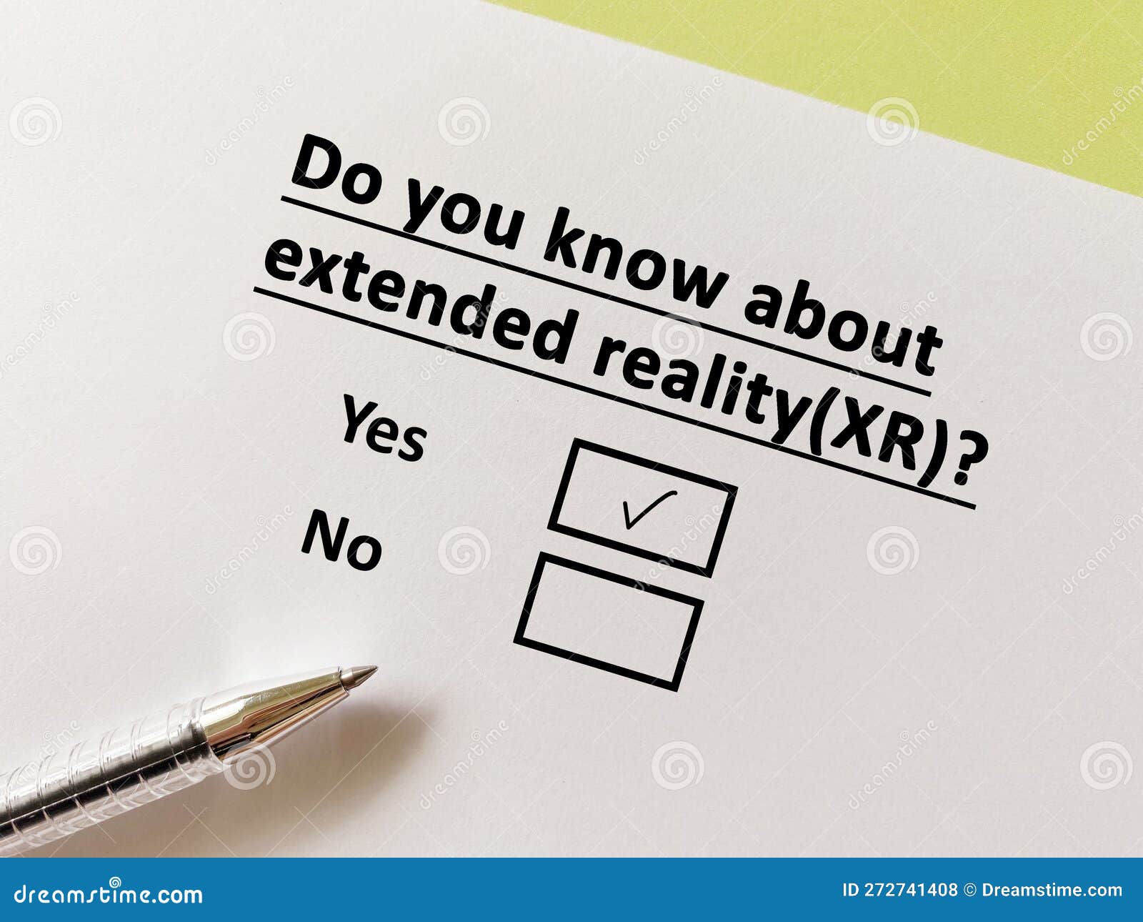 Questionnaire about Artificial Intelligence Stock Photo - Image of ...