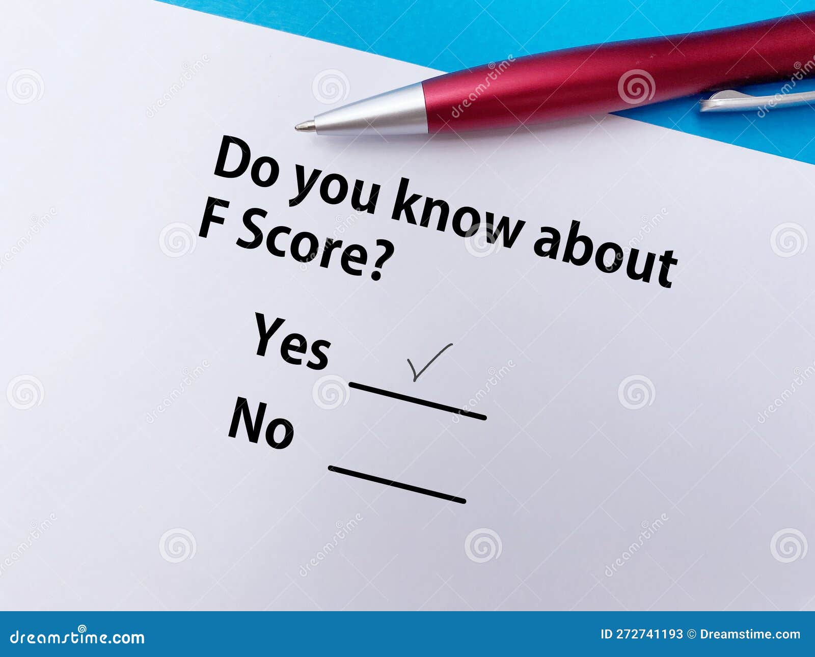 Questionnaire about Artificial Intelligence Stock Image - Image of ...