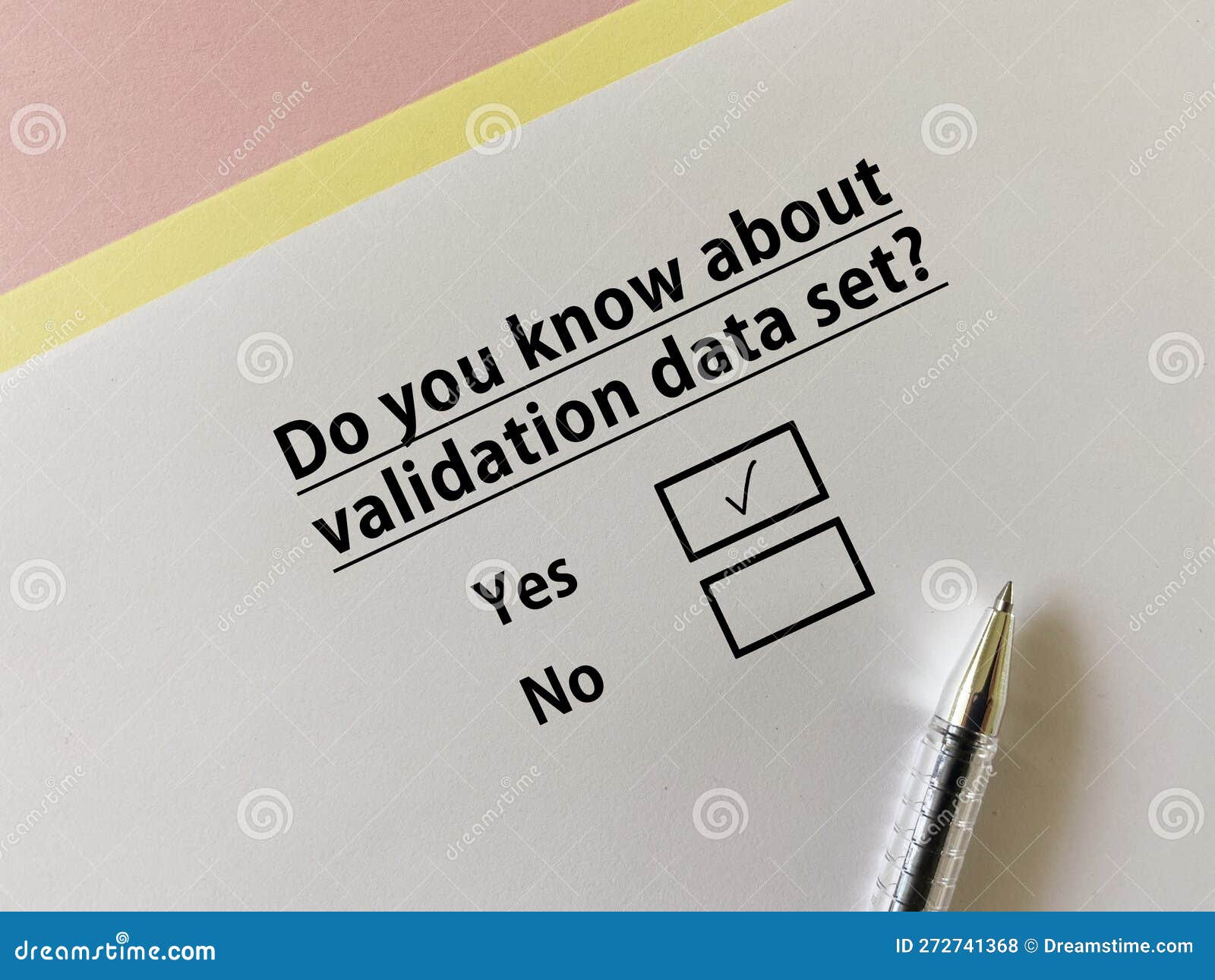 Questionnaire about Artificial Intelligence Stock Photo - Image of care ...