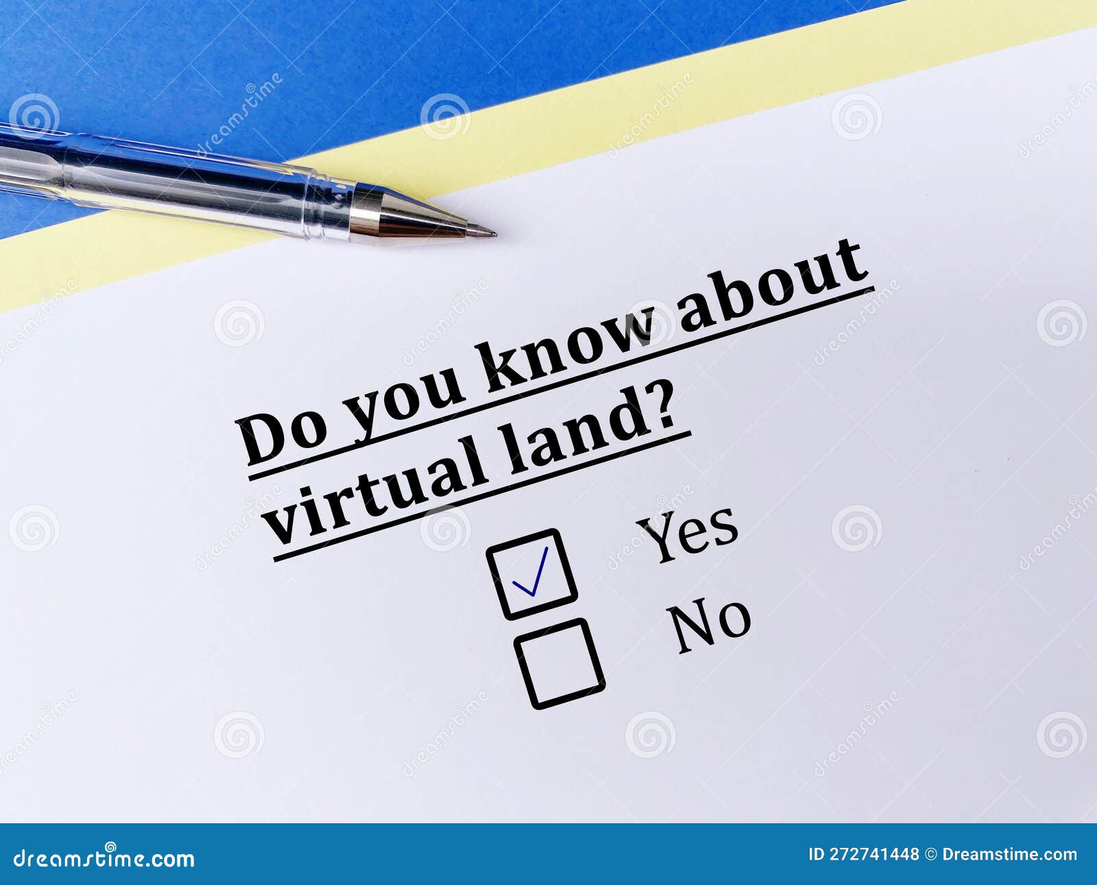 Questionnaire about Artificial Intelligence Stock Photo - Image of ...