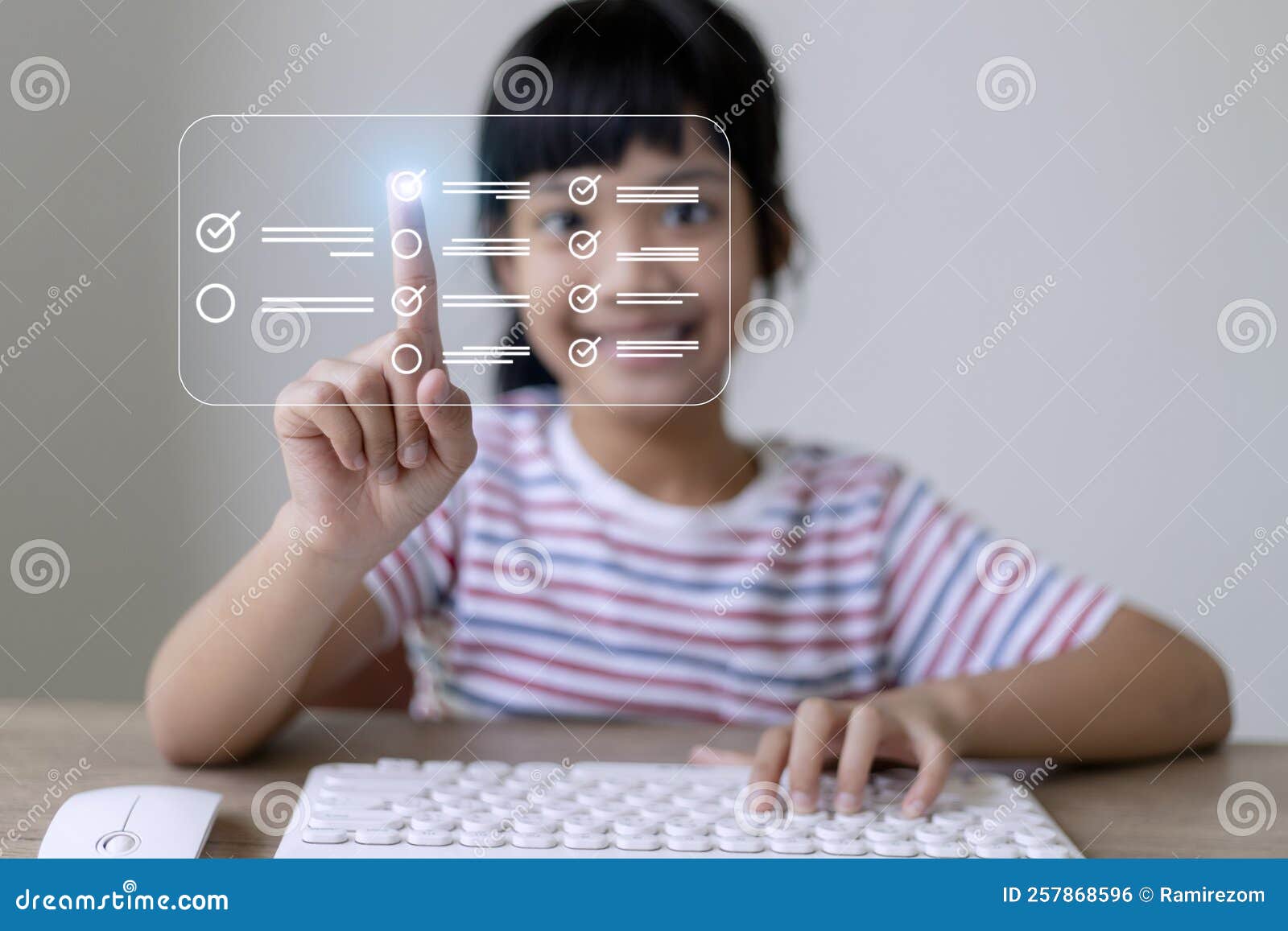 Questionnaire with Checkboxes, Filling Survey Form Online, Answer ...