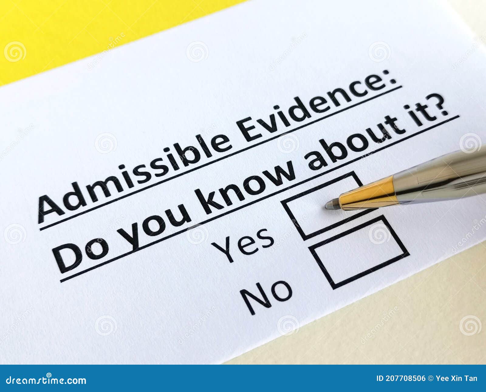 Questionnaire about Civil Litigation Stock Photo - Image of knowledge ...