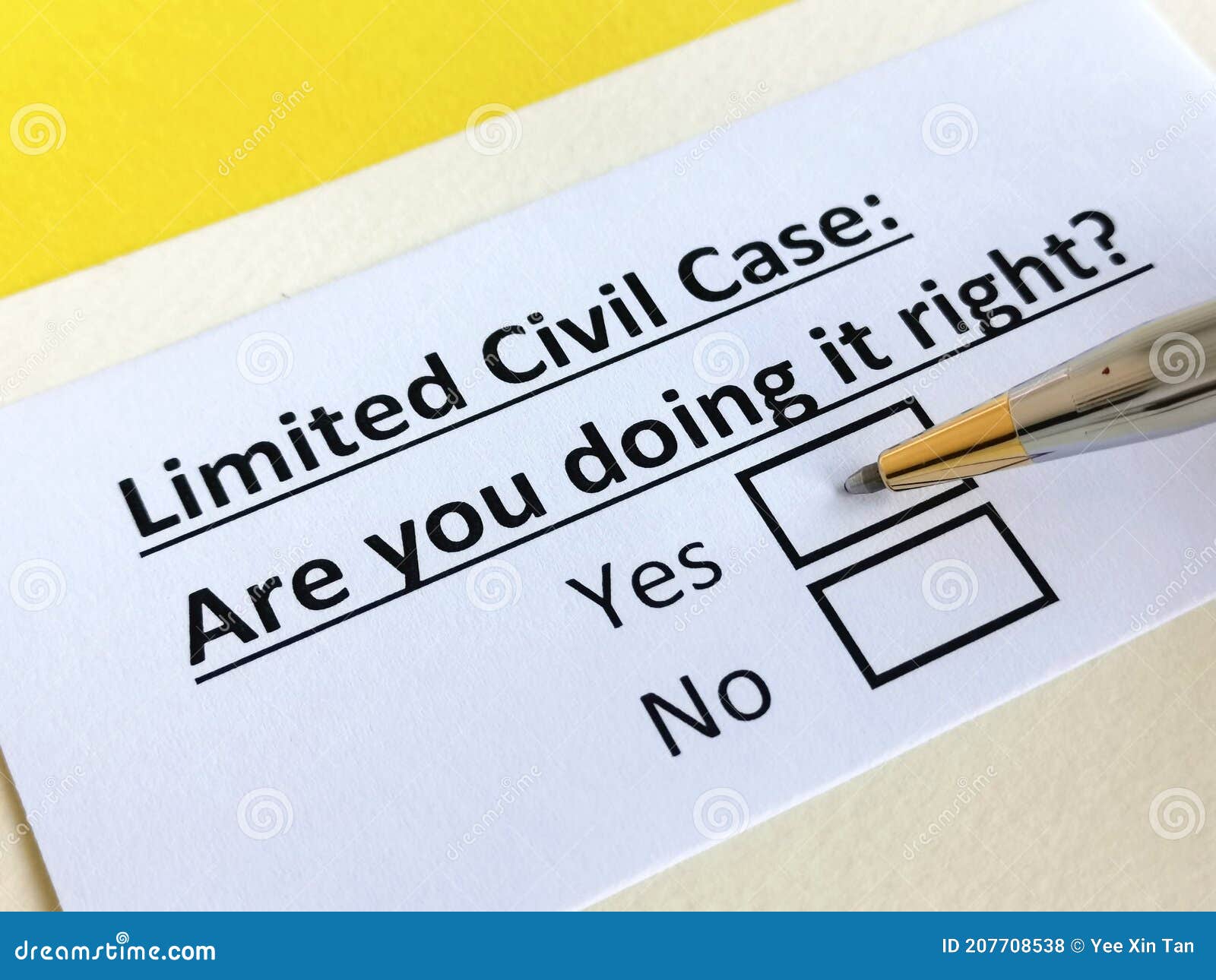 Questionnaire About Civil Litigation Stock Image | CartoonDealer.com ...