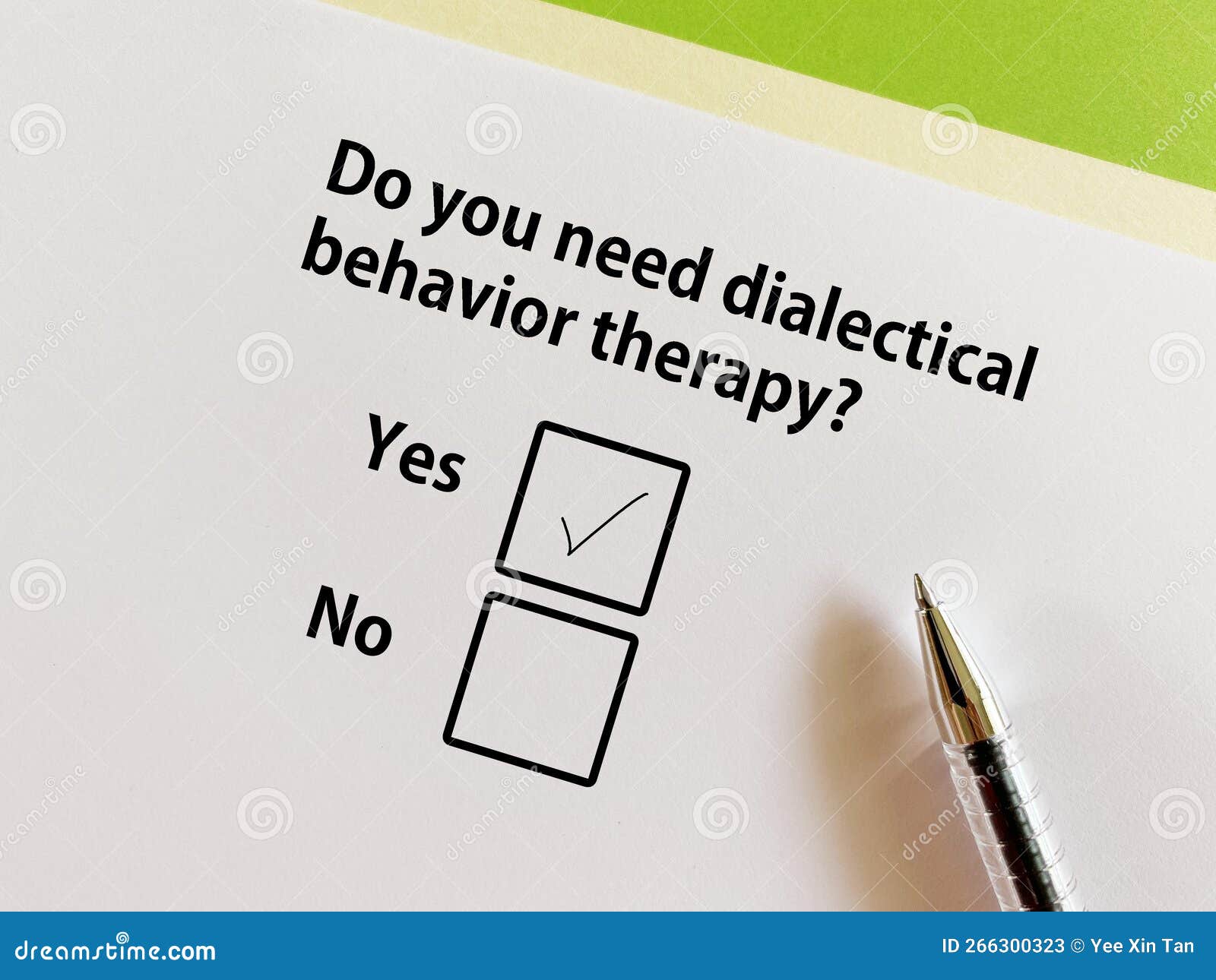 Questionnaire about Counseling and Therapy Stock Image - Image of mind ...