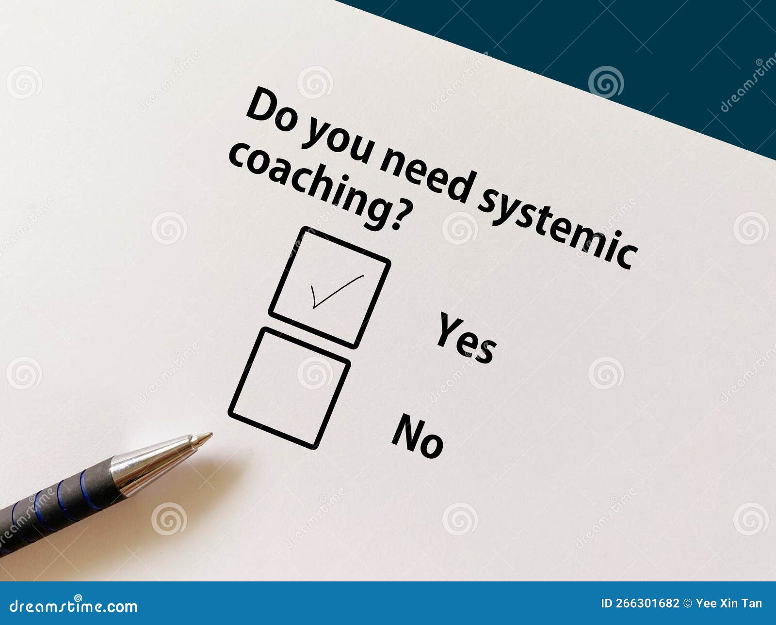 Questionnaire about Counseling and Therapy Stock Photo - Image of ...