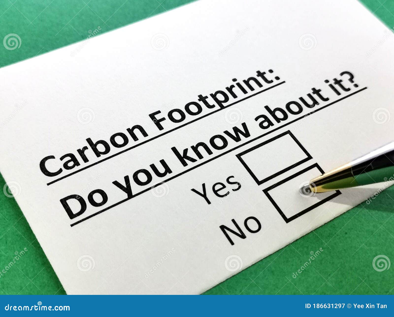 Questionnaire about Environment Stock Illustration - Illustration of ...