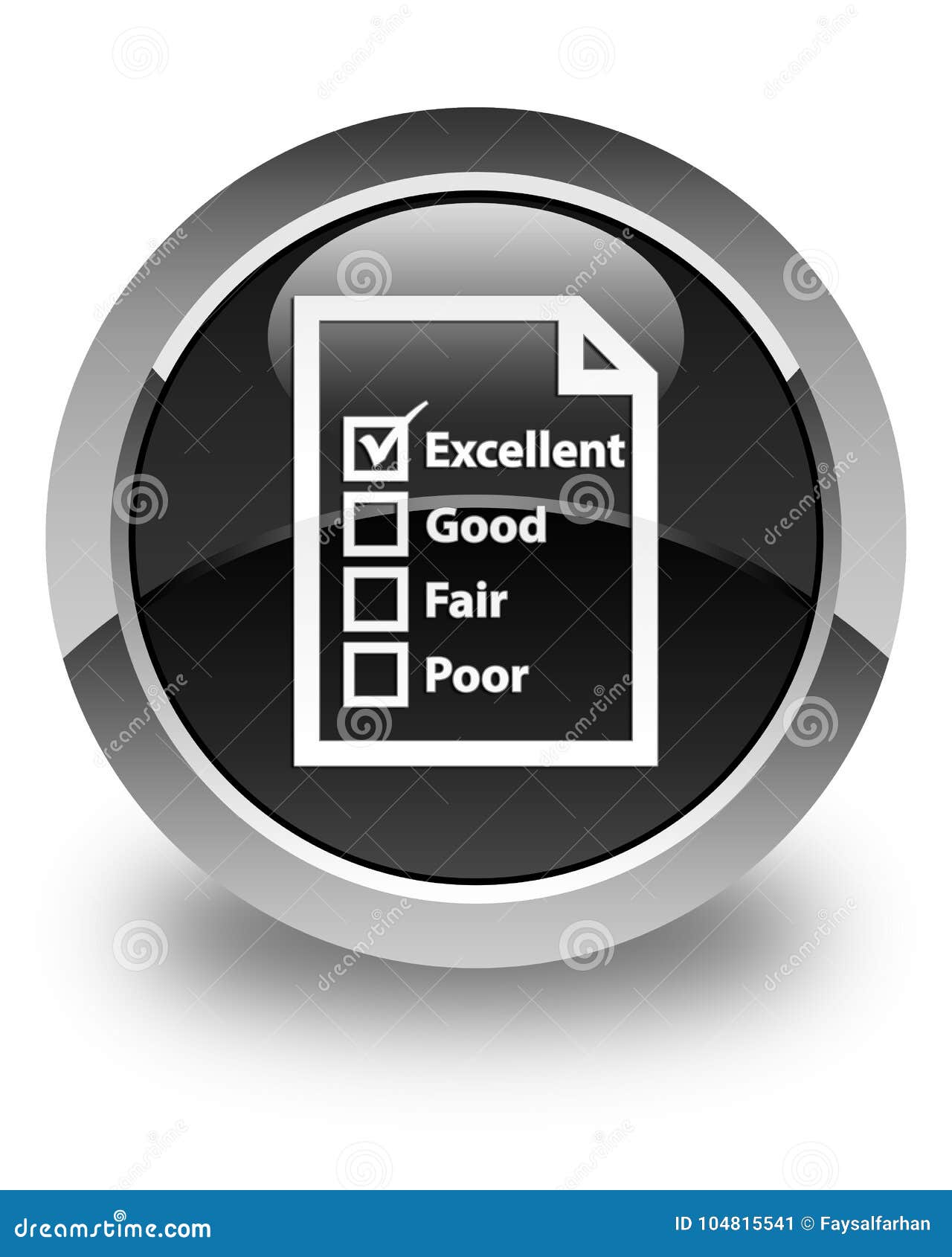 Questionnaire Black Line And Silhouette Icon Set. Hand Tick Checkmark ...