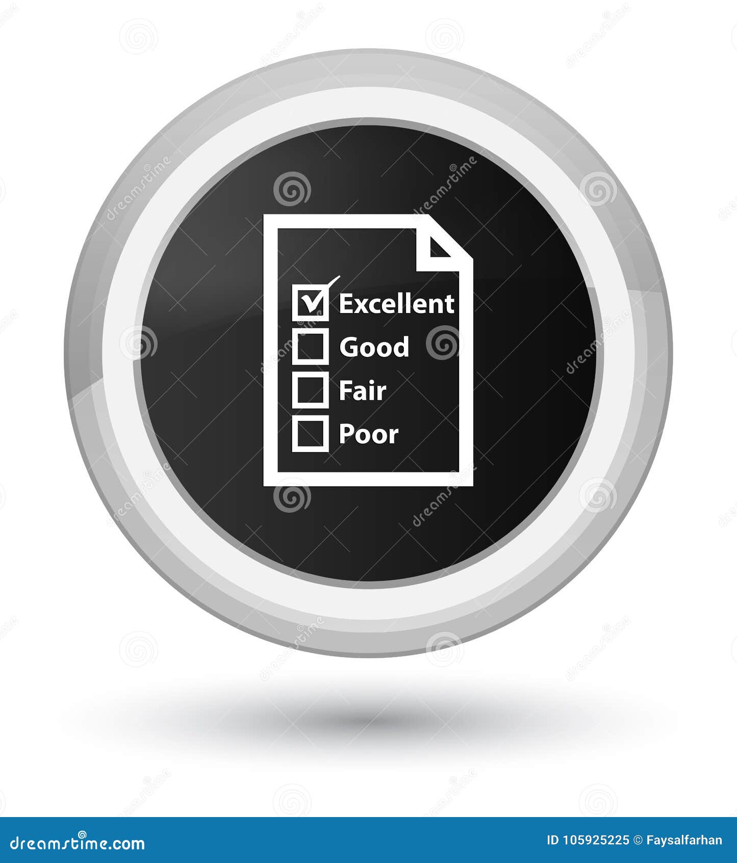 Questionnaire Black Line And Silhouette Icon Set. Hand Tick Checkmark ...