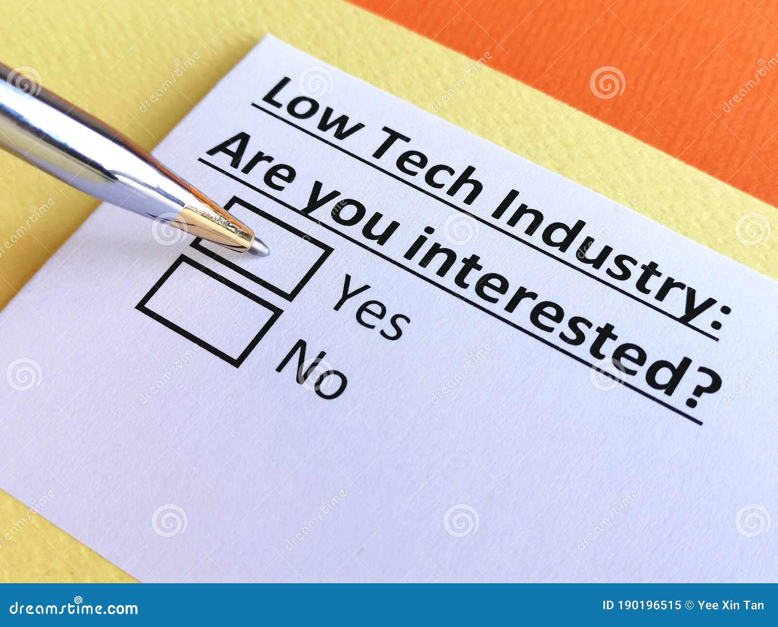 Questionnaire about Industry Stock Illustration - Illustration of ...
