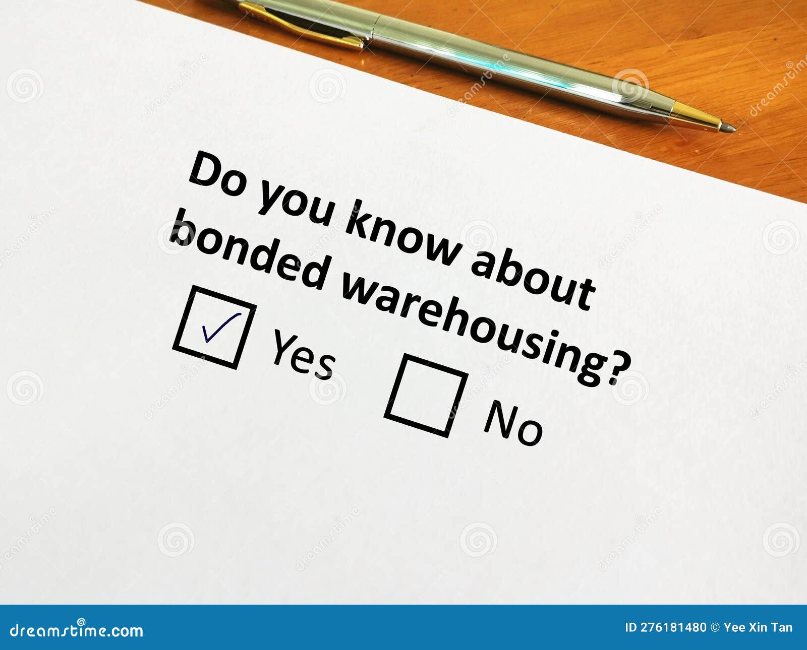 Questionnaire about Logistics Stock Photo - Image of transport, concern ...