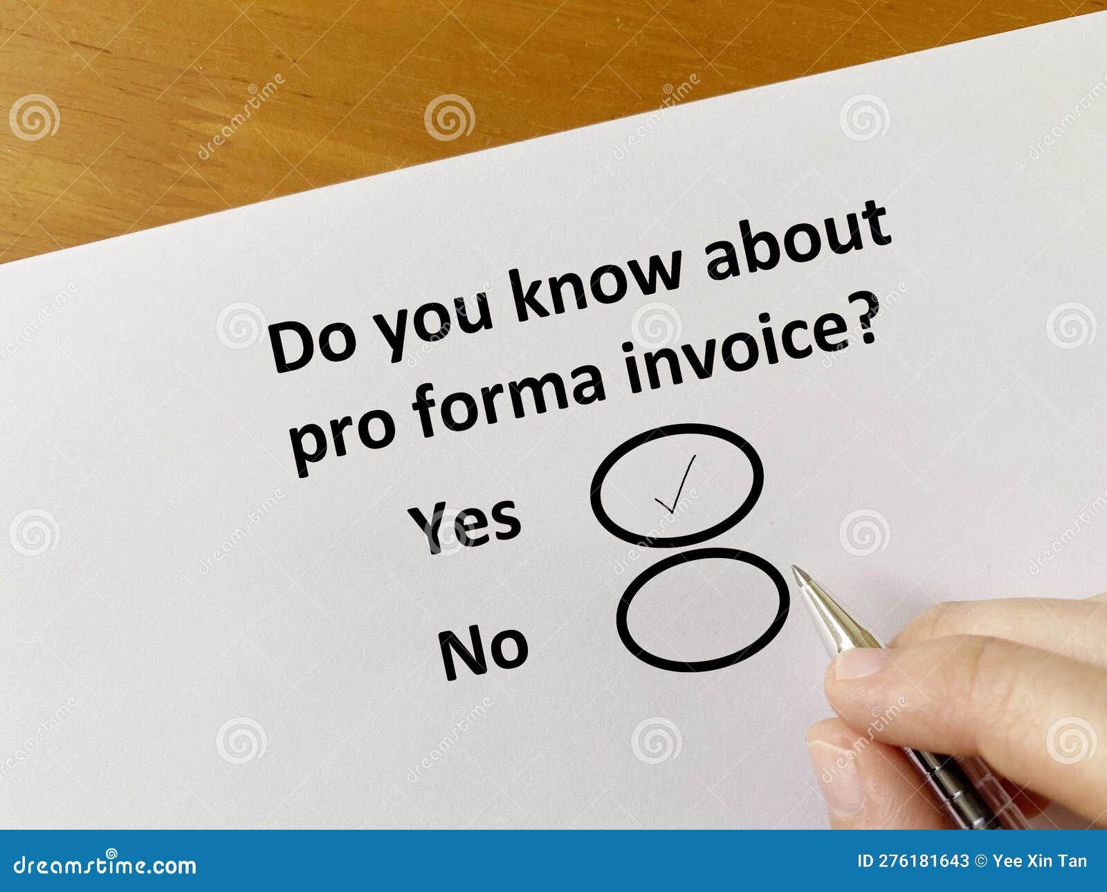 Questionnaire about Logistics Stock Image - Image of forma, concern ...