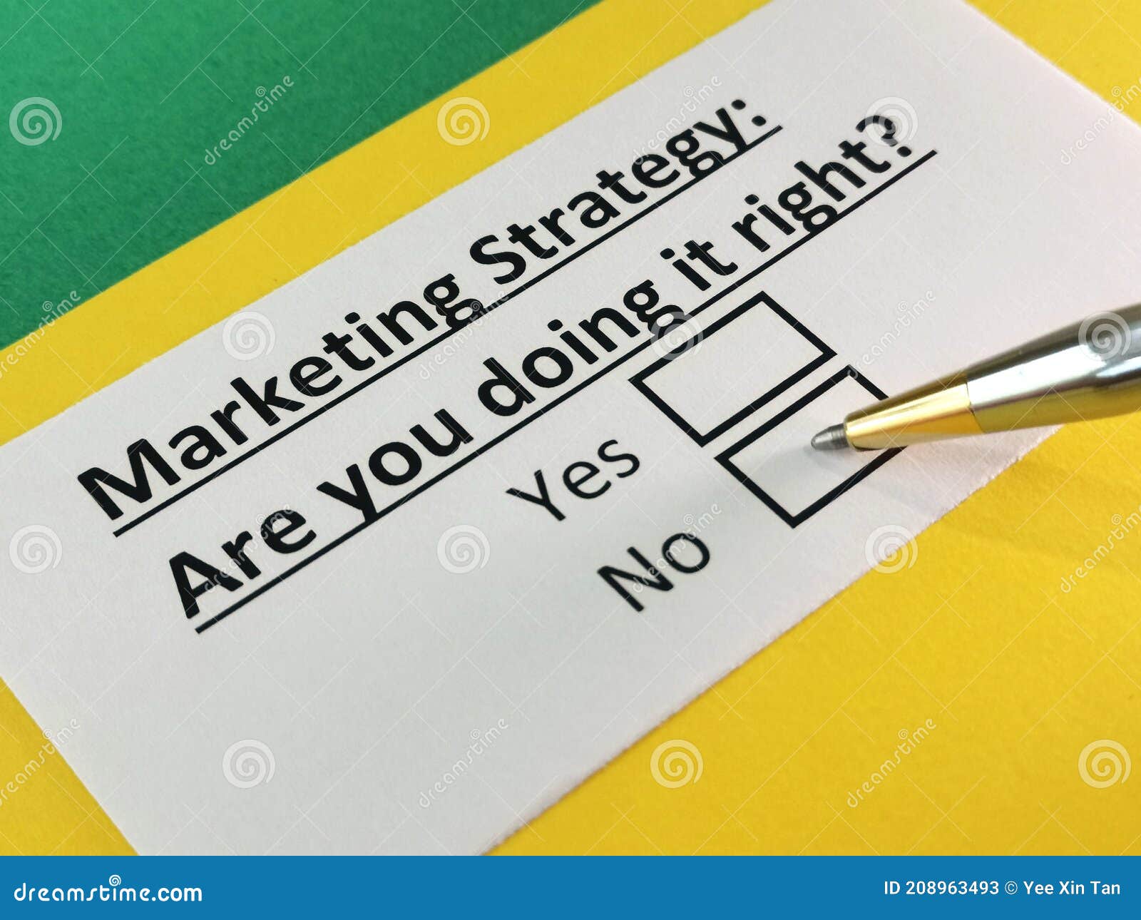 Questionnaire about Marketing Stock Illustration - Illustration of ...
