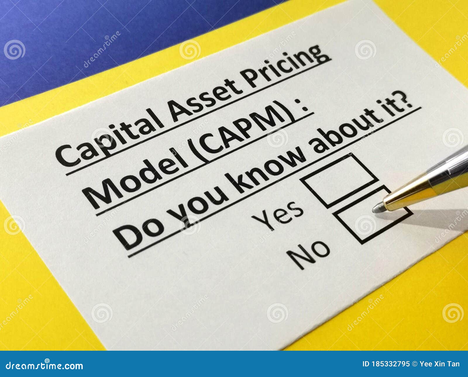 Questionnaire stock image. Image of finance, price, choices - 185332795