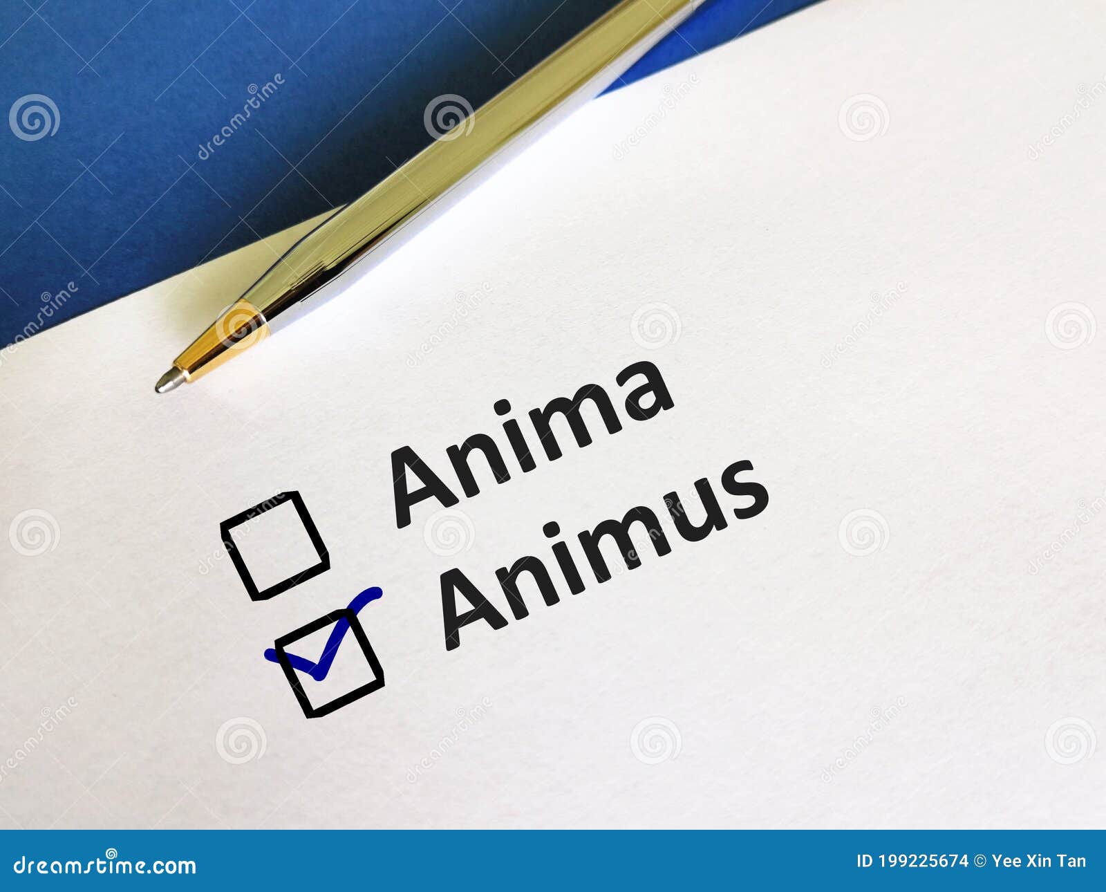 Questionnaire stock photo. Image of female, answer, animus - 199225674