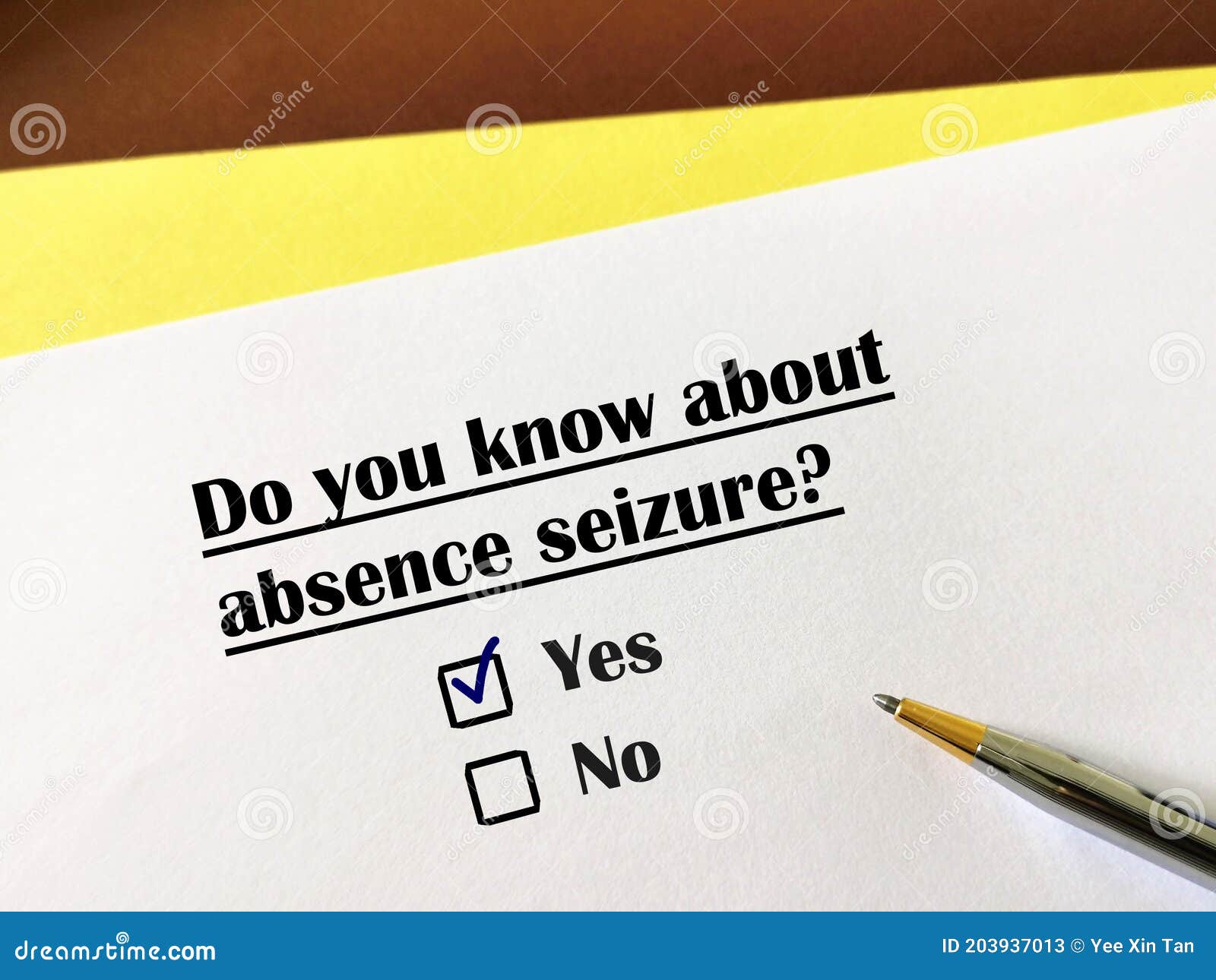 Questionnaire stock image. Image of illness, medicine - 203937013