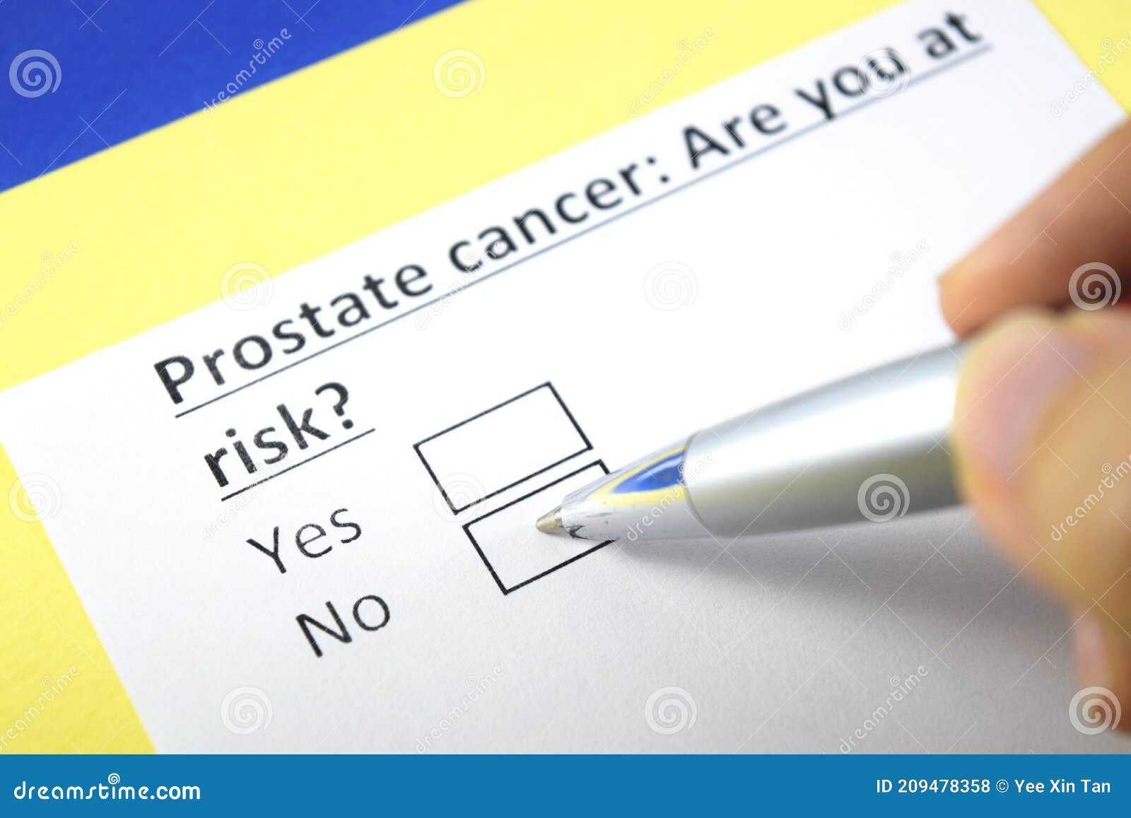 Questionnaire stock photo. Image of risky, awareness - 209478358