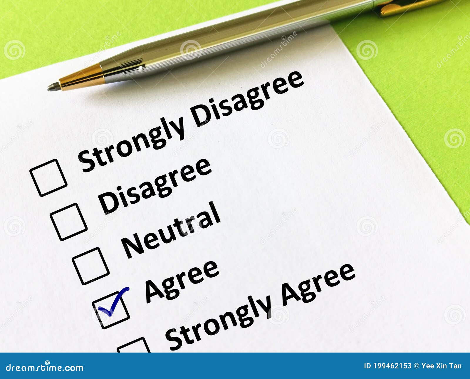 Questionnaire stock illustration. Illustration of choices - 199462153