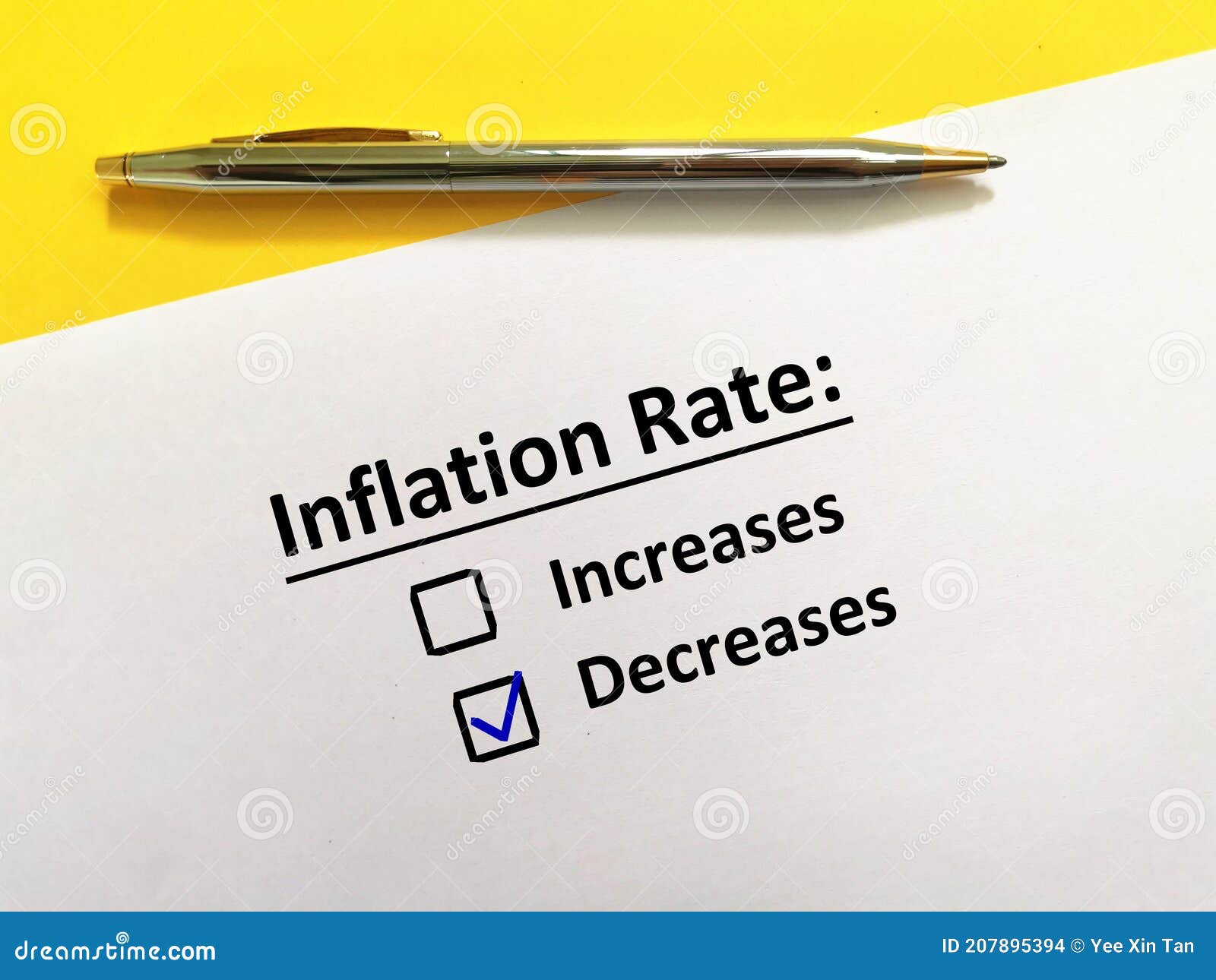 Questionnaire stock photo. Image of learn, inflation - 207895394