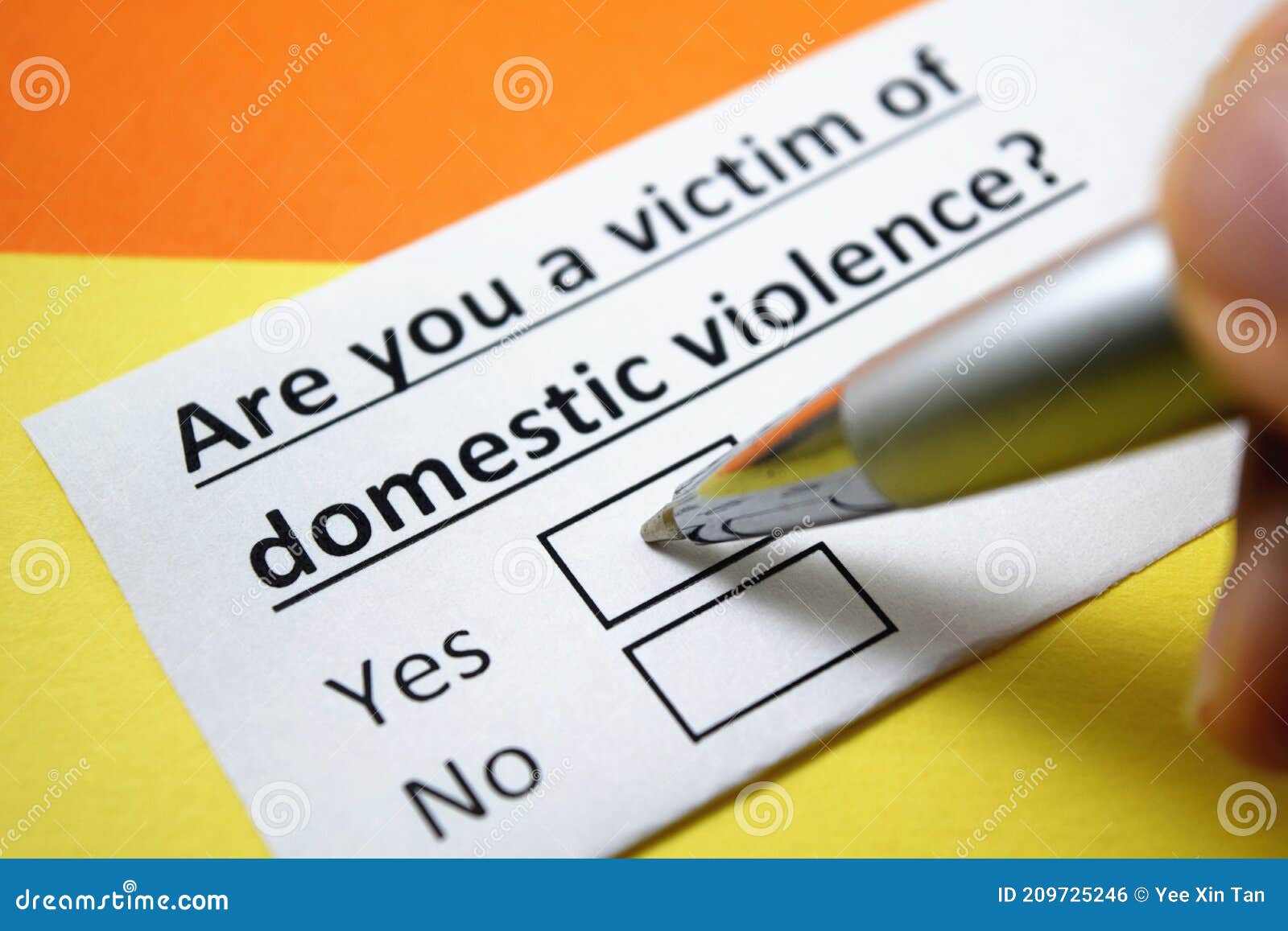 Questionnaire stock photo. Image of abuse, education - 209725246