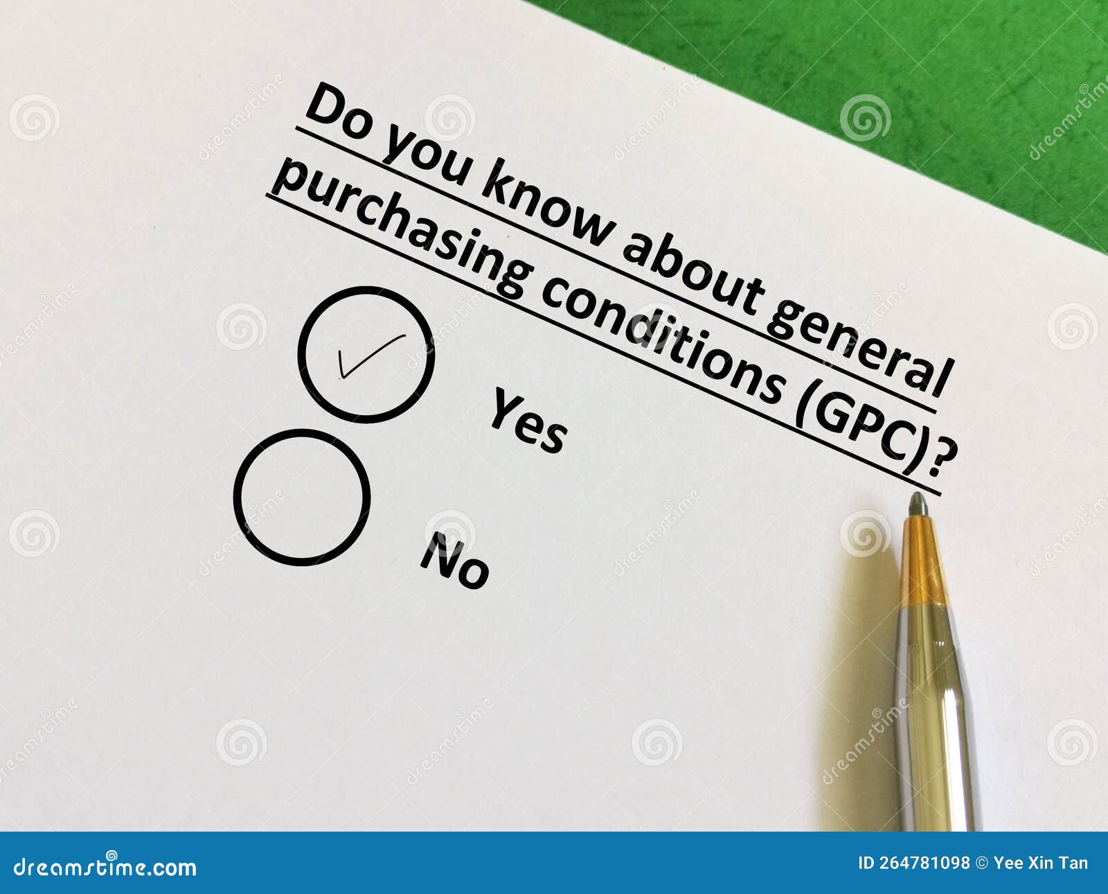 Questionnaire about Procurement Stock Photo - Image of concern, aware ...