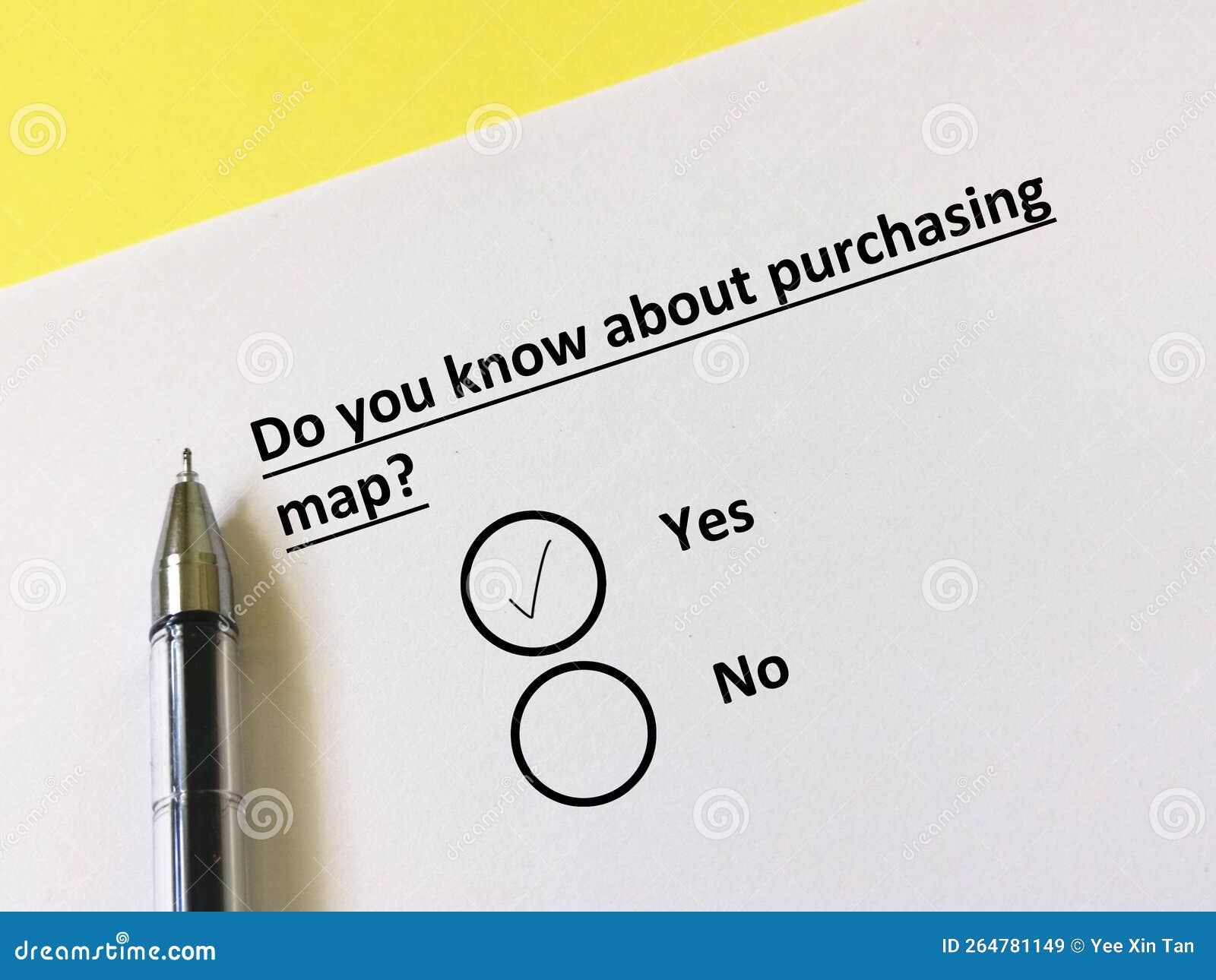 Questionnaire about Procurement Stock Image - Image of manage ...