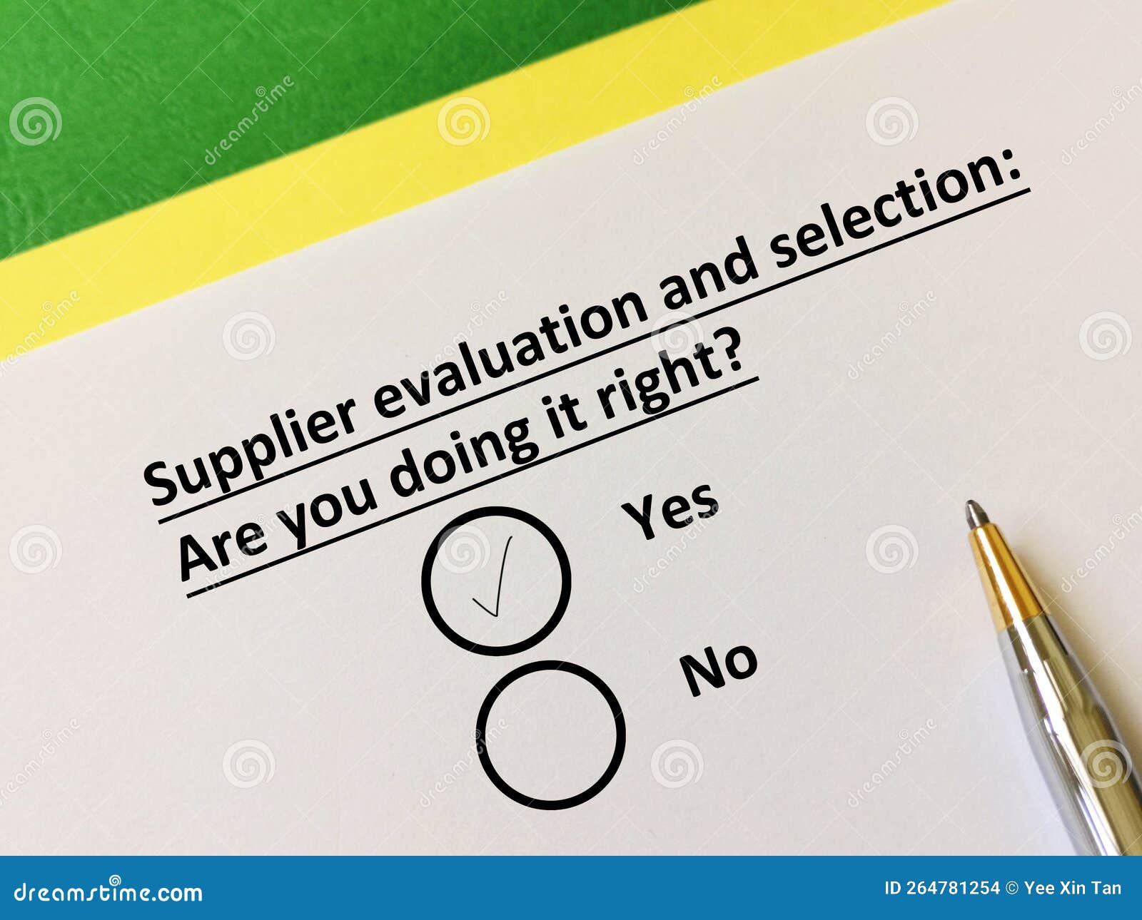 Questionnaire about Procurement Stock Photo - Image of order, learn ...