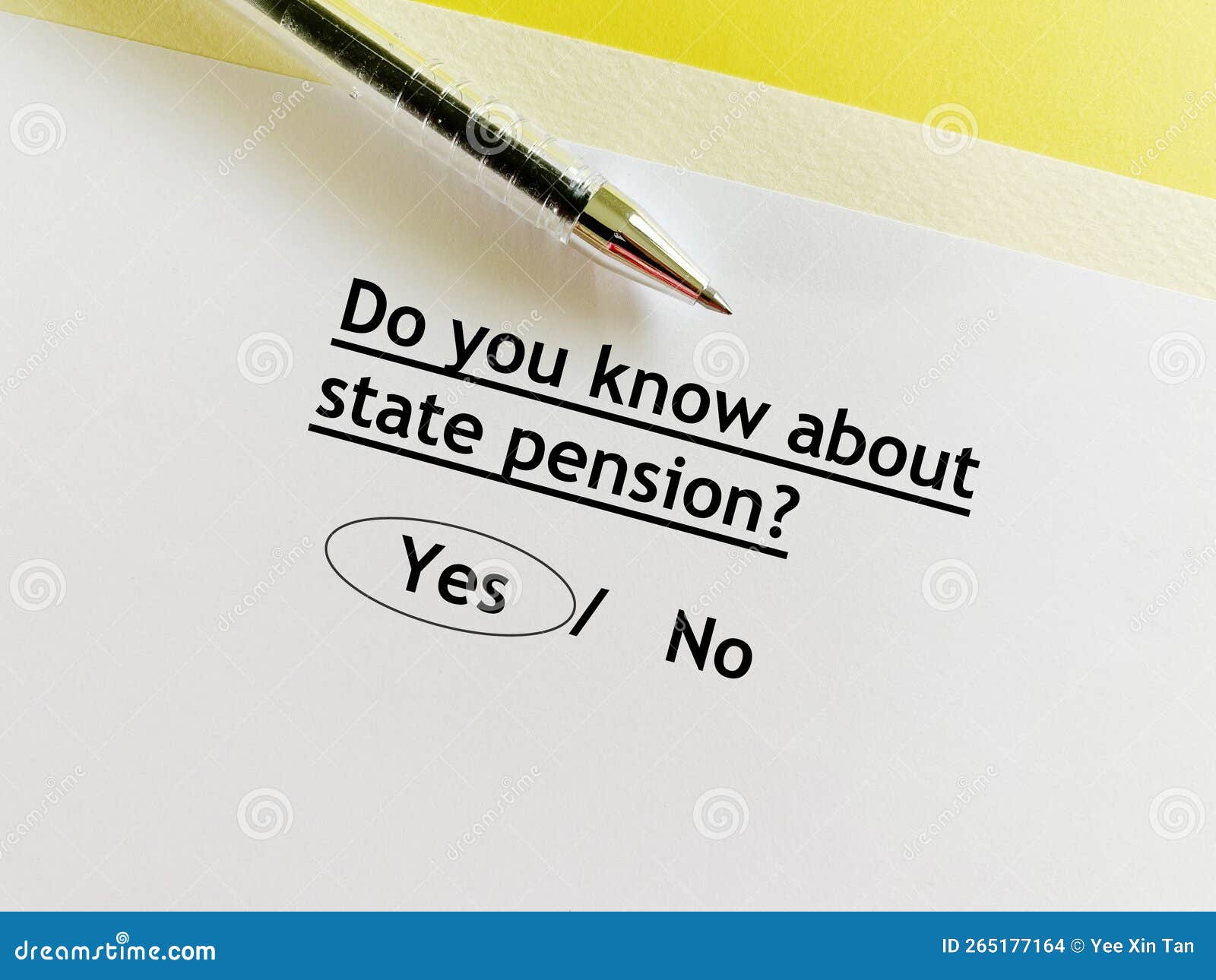 Questionnaire about Retirement Stock Photo - Image of concern, early ...