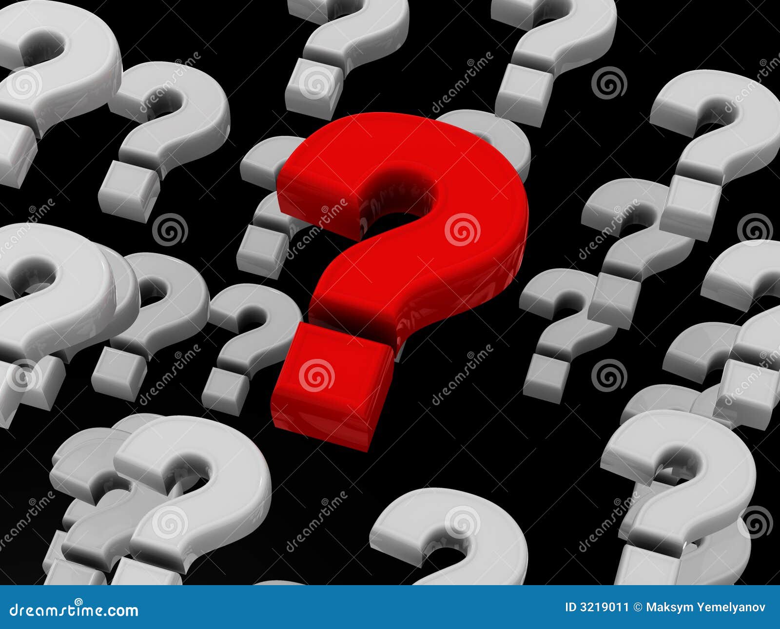 Questions stock illustration. Illustration of information - 3219011