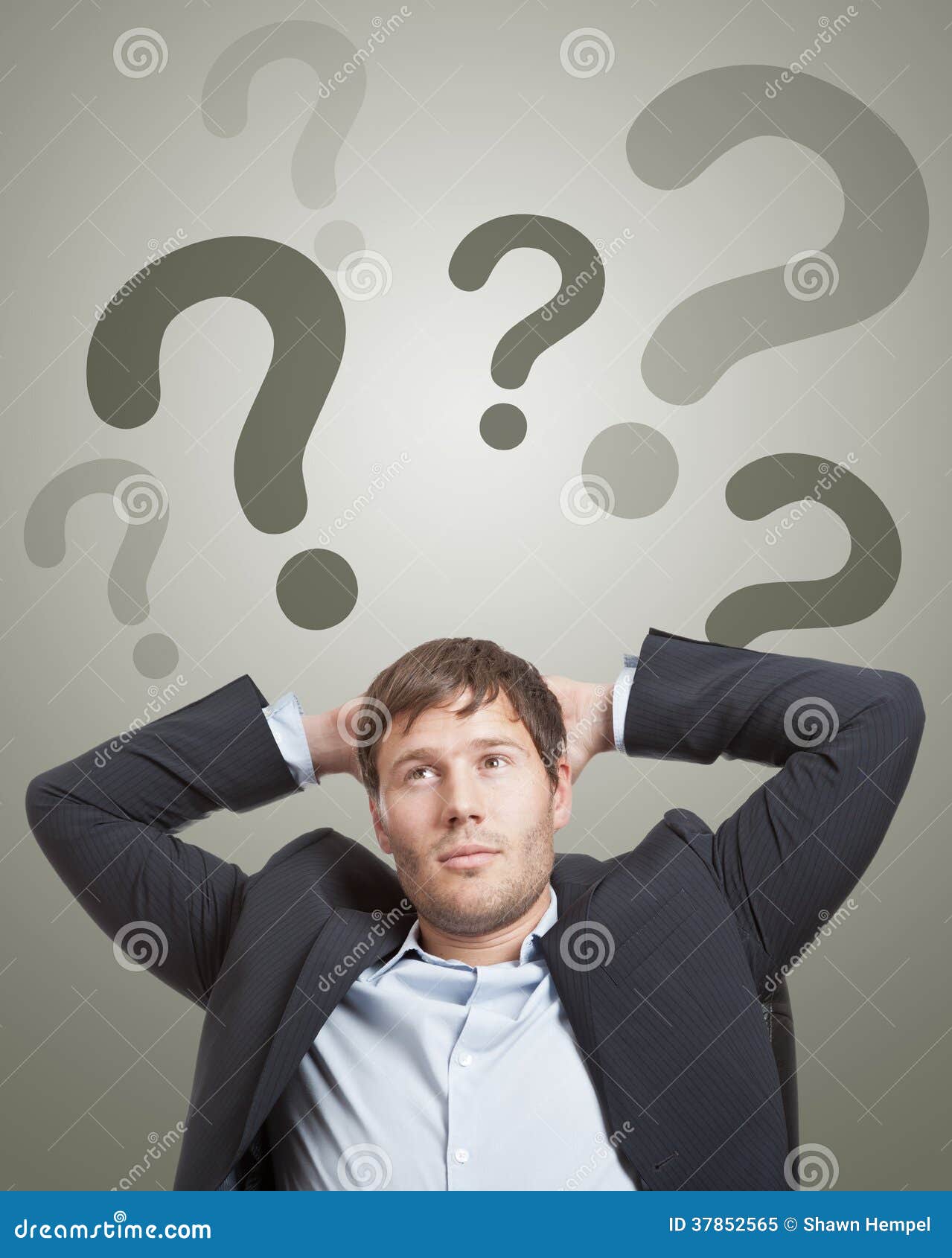 Questions image stock. Image du considérez, homme, regard - 37852565