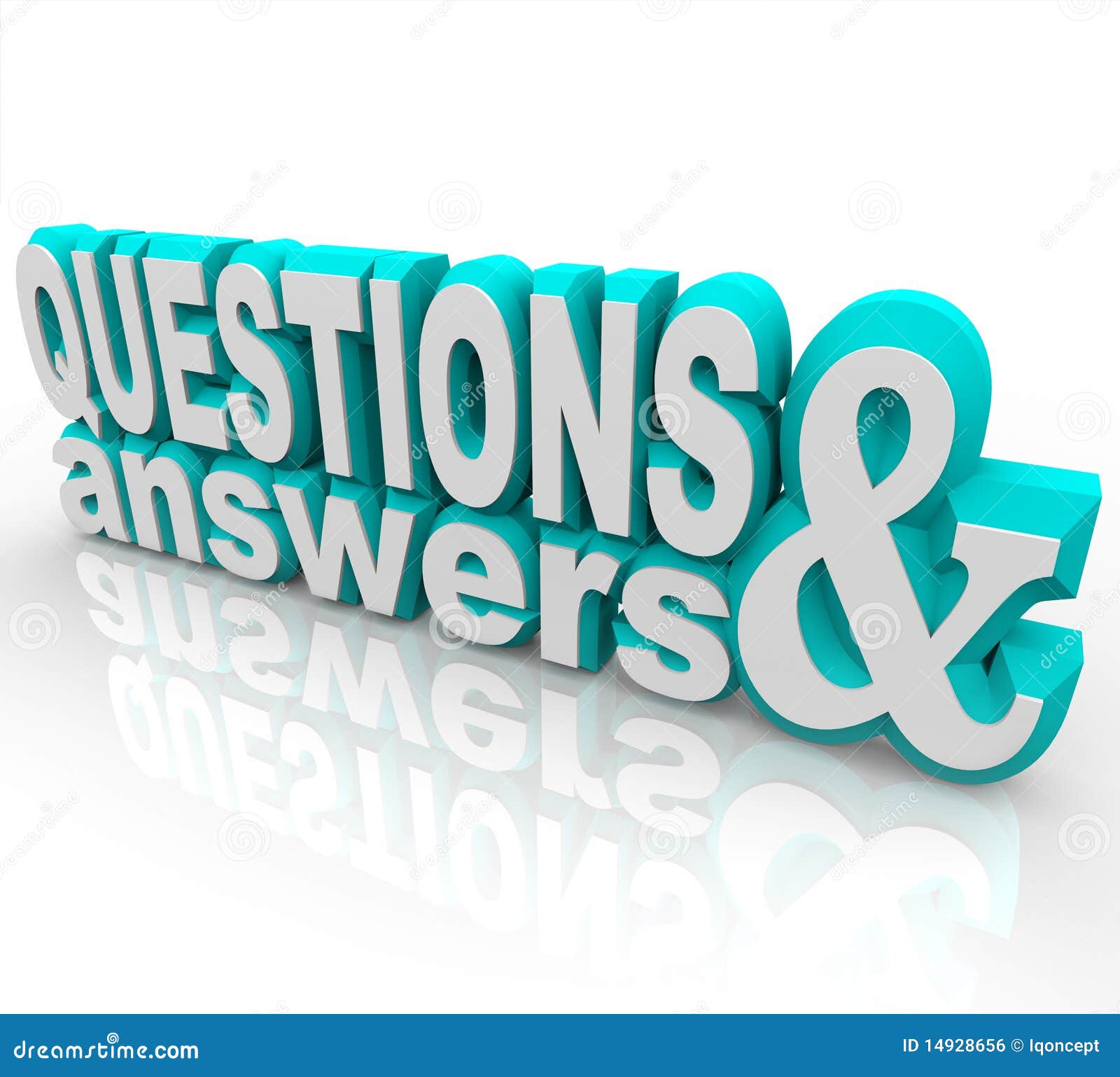 Questions and Answers stock illustration. Illustration of asking - 14928656