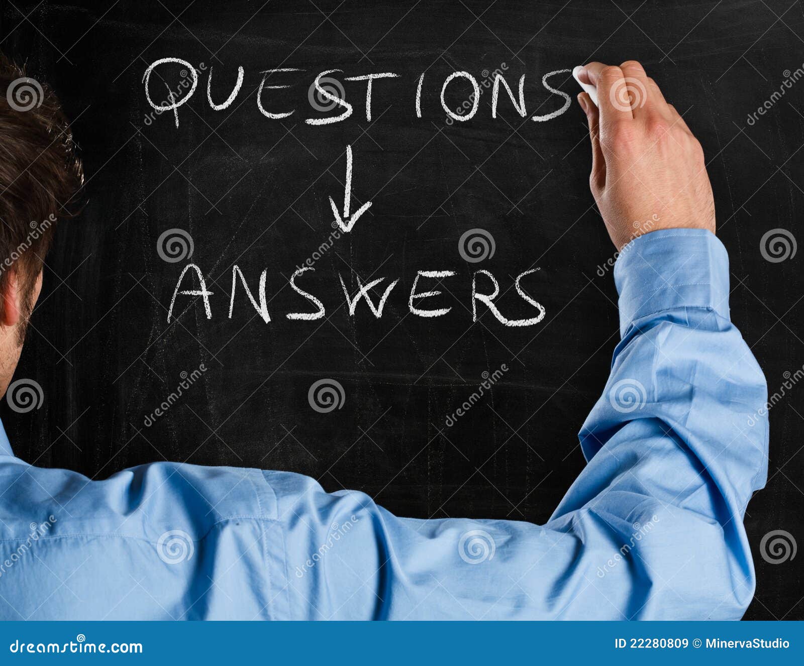 Questions and answers stock image. Image of concept, education - 22280809