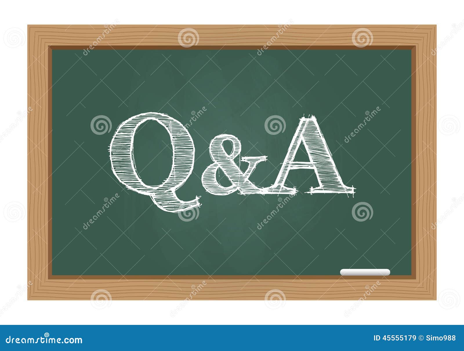 Questions and answers stock vector. Illustration of concept - 45555179