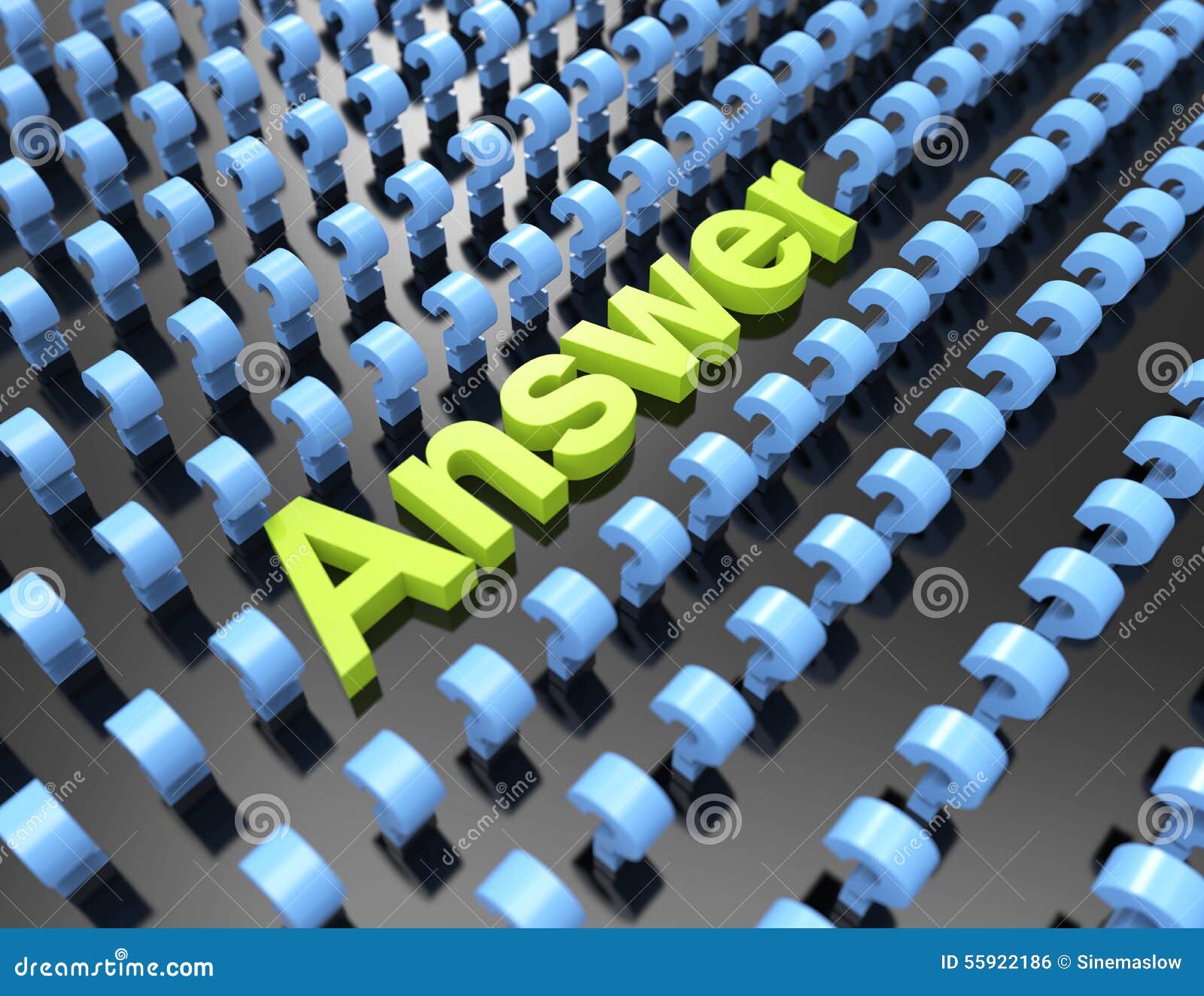 Questions and Answers stock illustration. Illustration of support ...