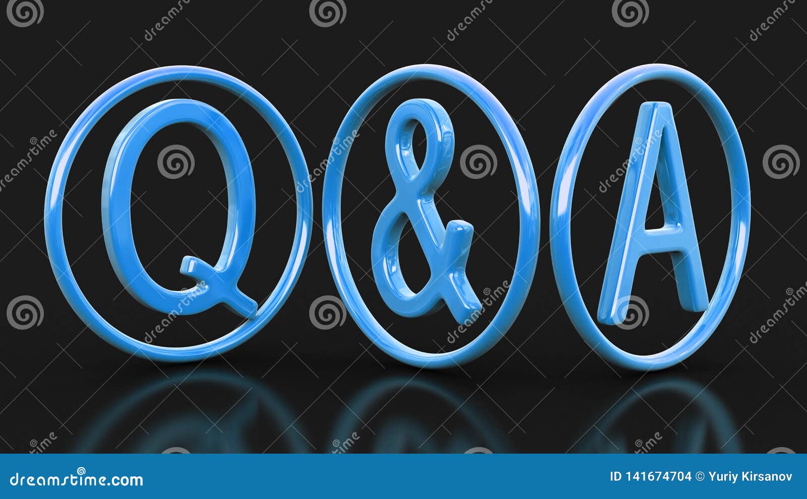 Questions and Answers. Image with Clipping Path Stock Illustration ...